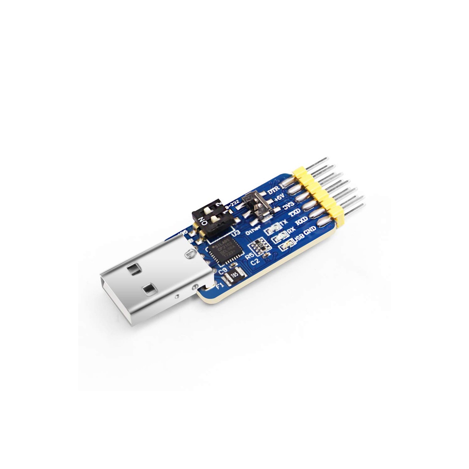 WITMOTION USB-UART 6-in-1 Multi-Function (USB-TTL / RS485 / 232, TTL ...