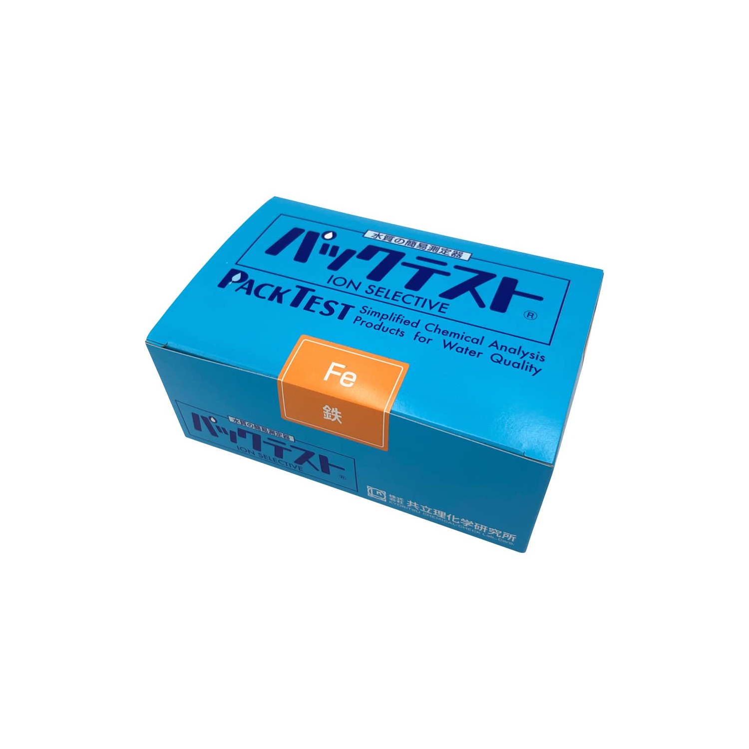 Kyoritsu RIKEN Pack Test WAK-Fe(D) Iron (Low Concentration) - ibspot.com