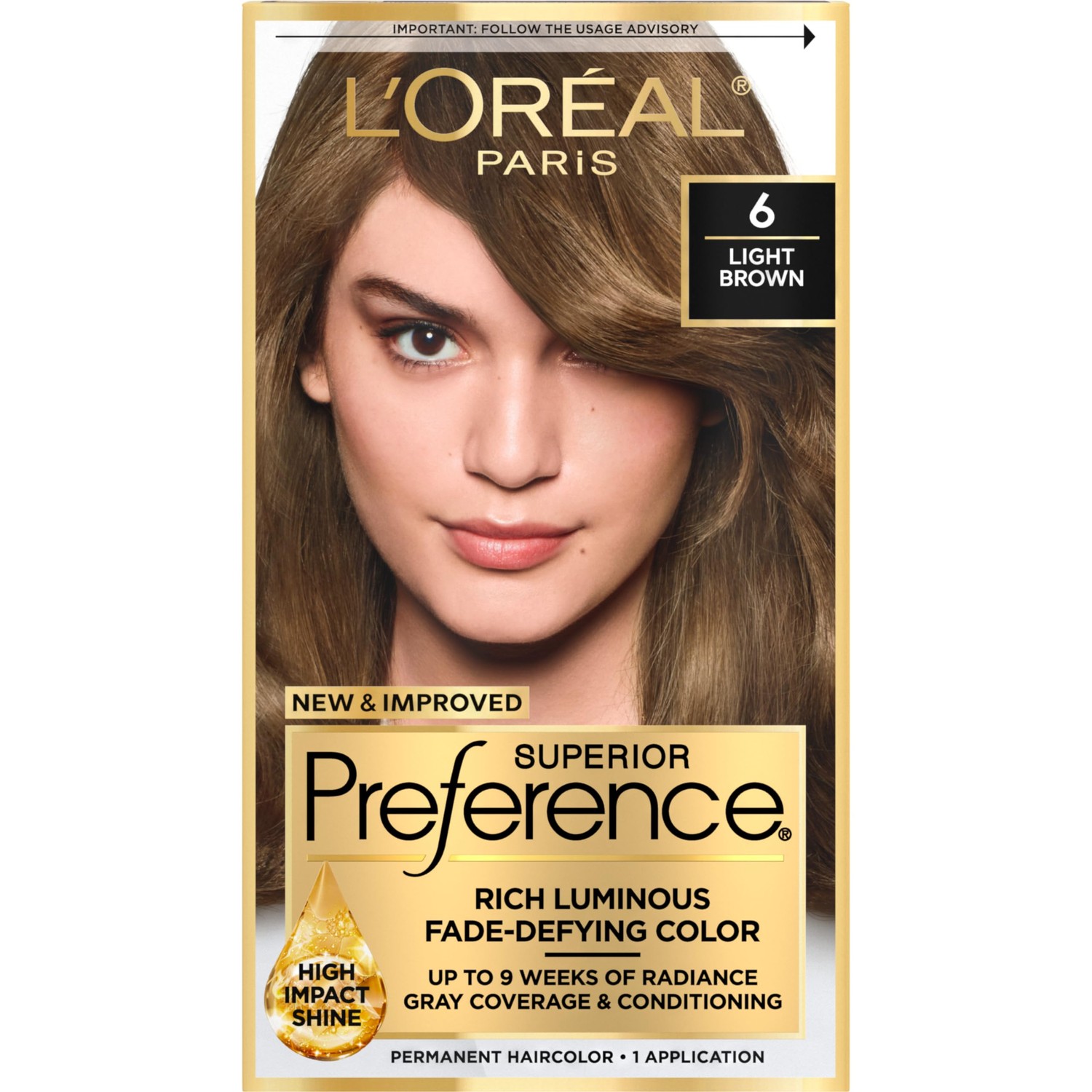 LOral Paris L'Oreal Paris Superior Preference Fade-Defying + Shine ...