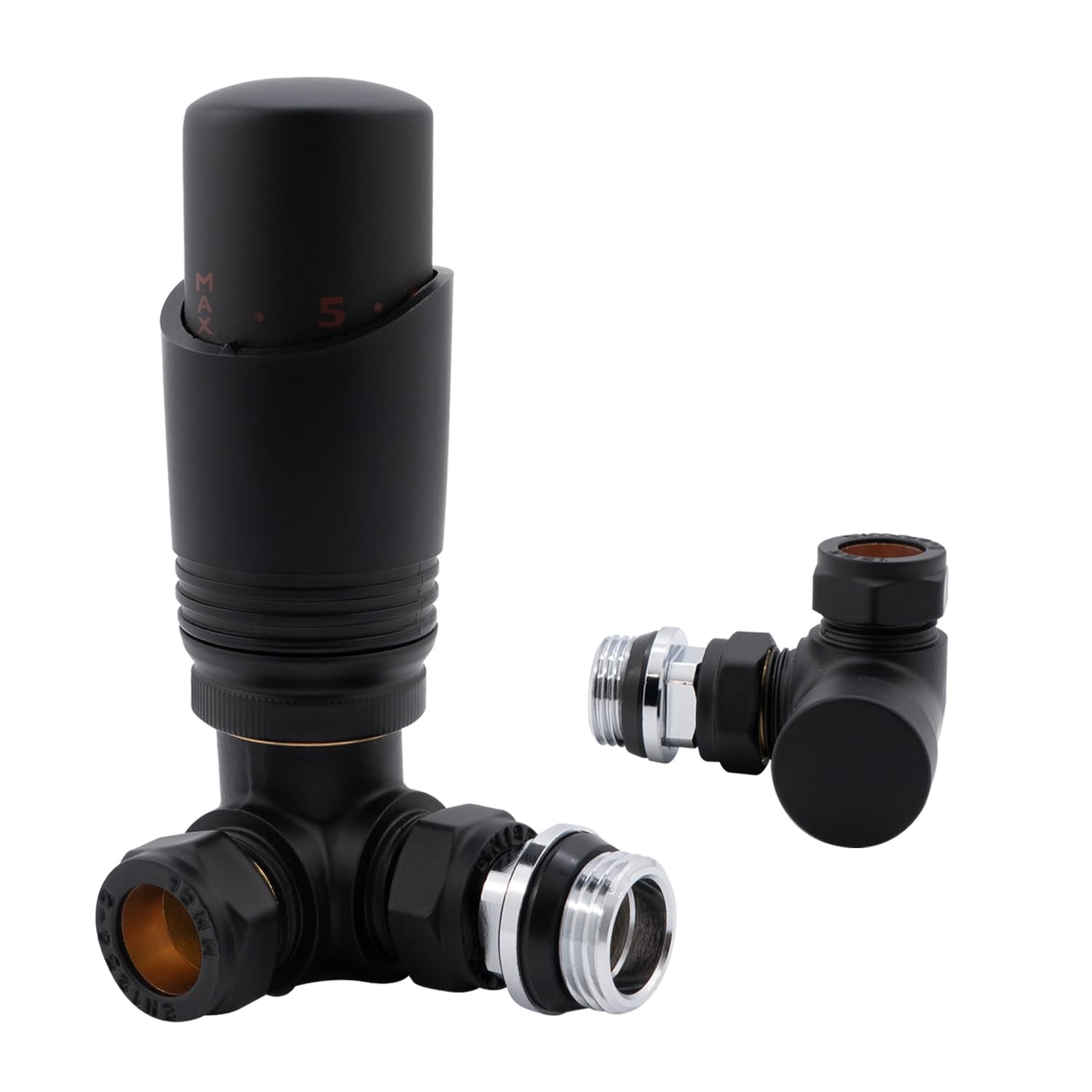 Vancoco Thermostatic Radiator Valve Corner Modern TRV Radiator Valve ...