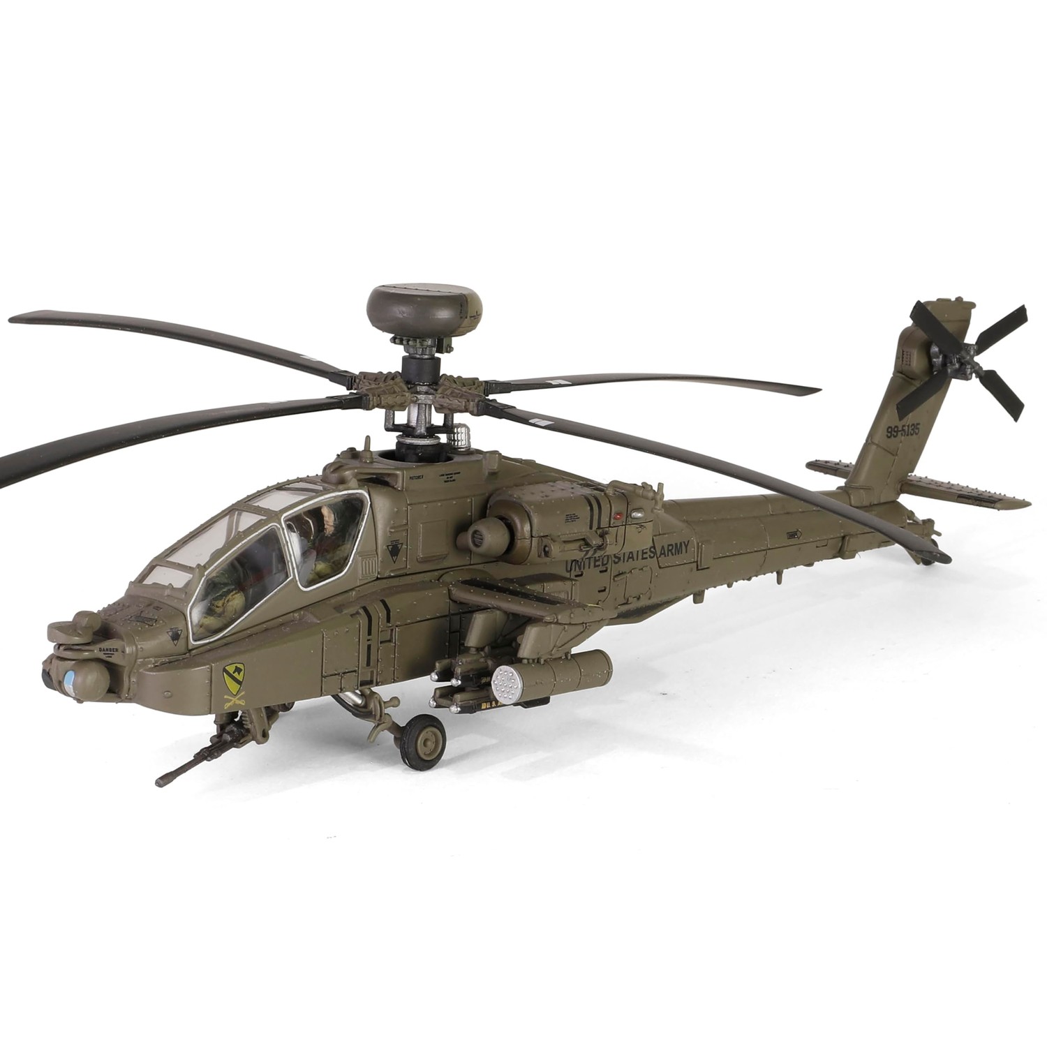 Forces Of Valor 1:72 US Army Boeing AH-64 Longbow Apache - Standing ...