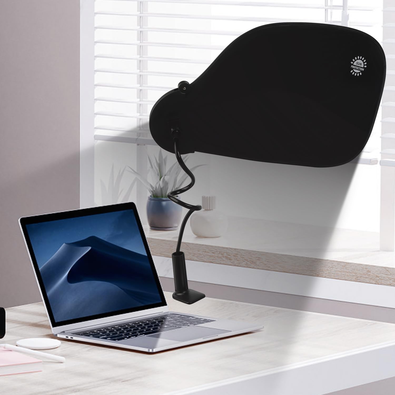 Ayuanb Cubicle Shade, Adjustable Office Cubicle and Desk Shade ...