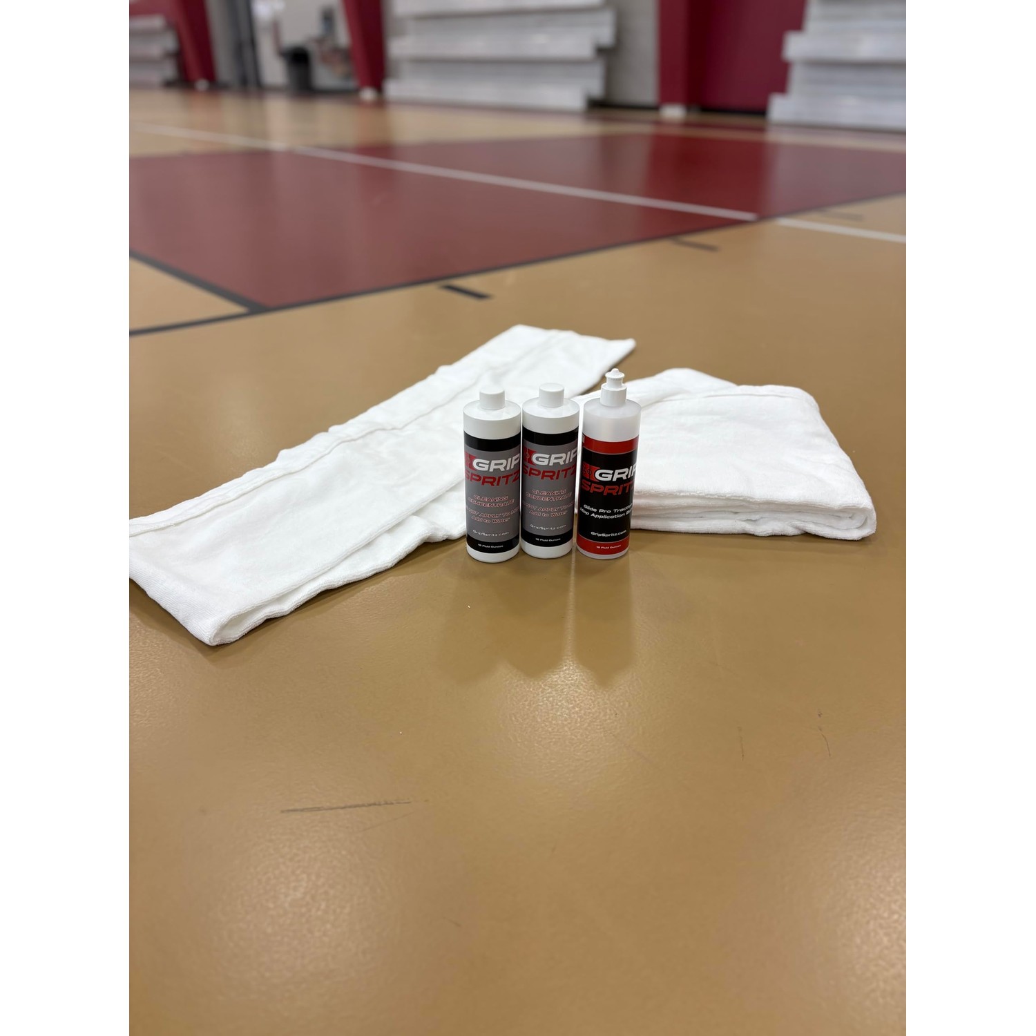 Grip Spritz Basketball Court Mop - 7' Gym Floor Cleaning System Refill ...