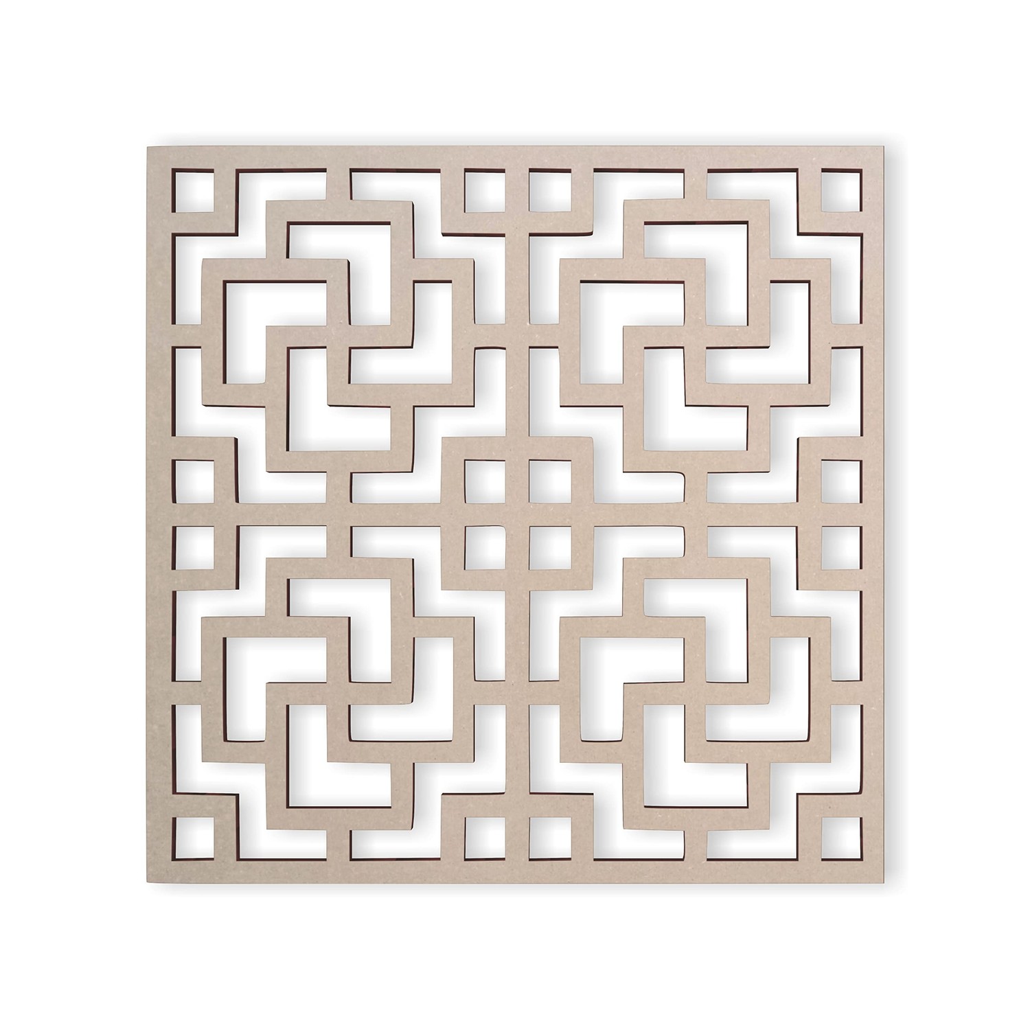 Lattice Panel with an Aztec Decorative Design MDF Home & Yard Décor ...