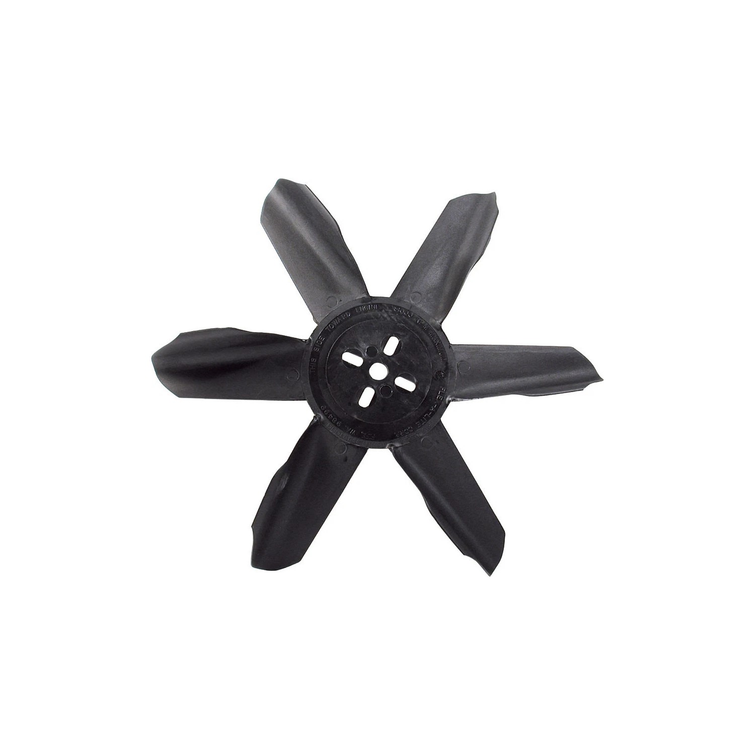 ALLSTAR PERFORM RACING COOLING FAN NYLON MOLDED 18" 6-BLADE 5/8 HOLE ...