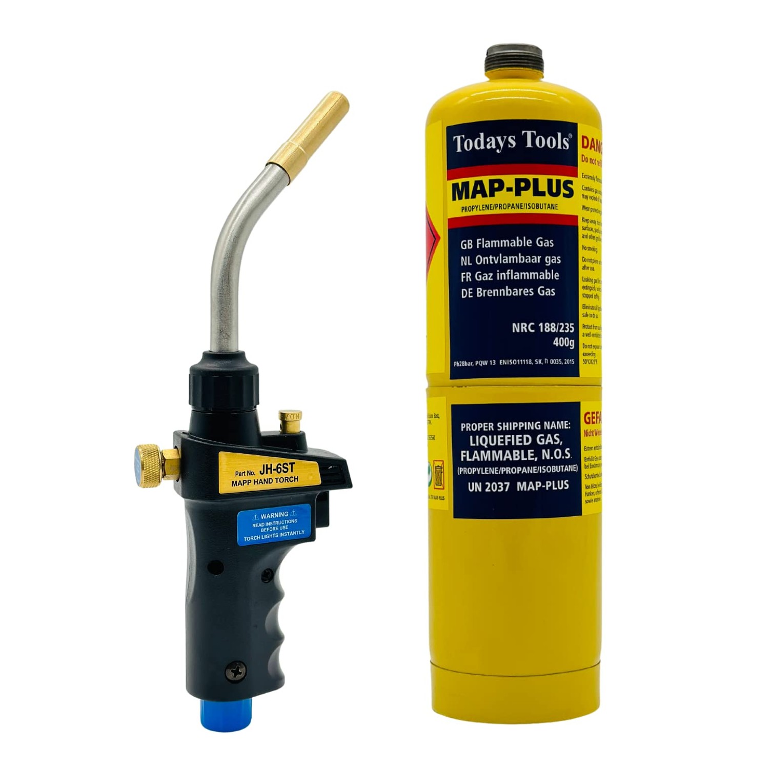 AirTech-UK Hand Torch Self Igniting with Map Gas - Industrial ...