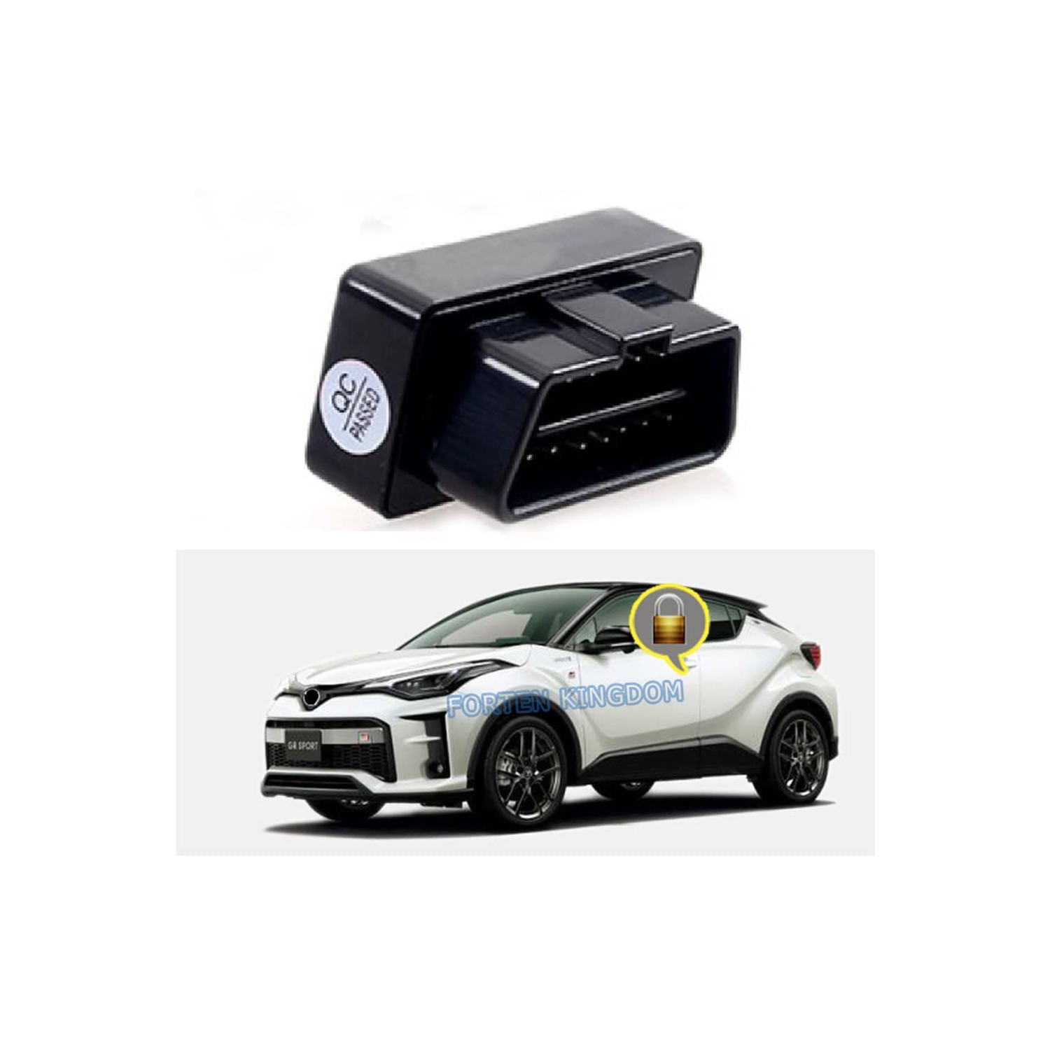 Forten Kingdom OBD Car Door Auto Speed Lock Unlock Intelligent Device ...