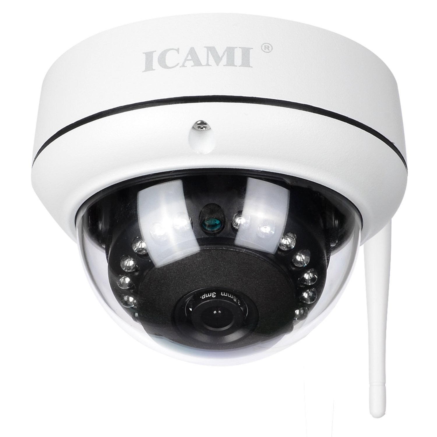 ICAMI HD Security Camera WiFi Dome IP Camera Wireless Home ...