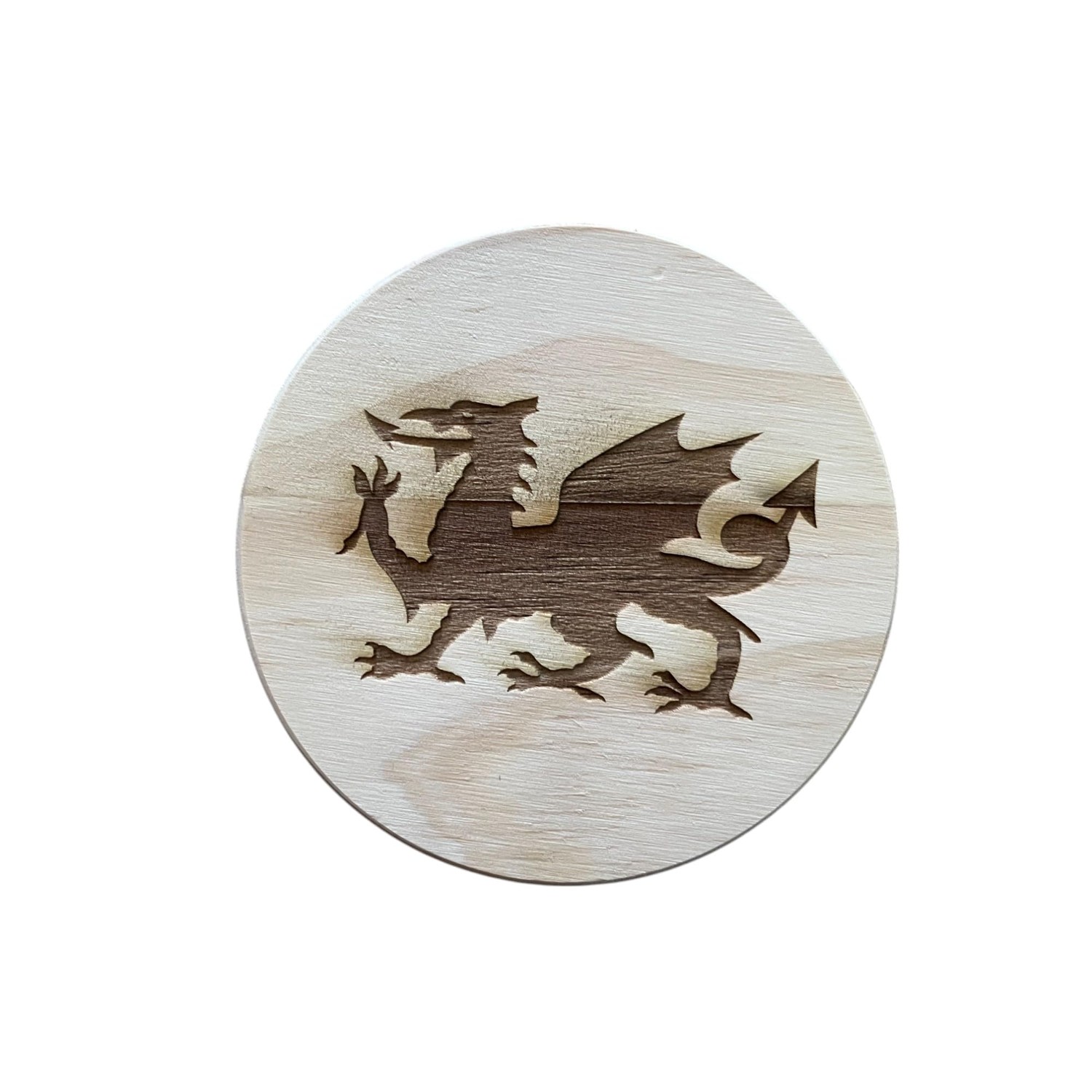 Ashton and Finch Welsh Dragon Coaster – Wooden Welsh Gift – Handcrafted ...