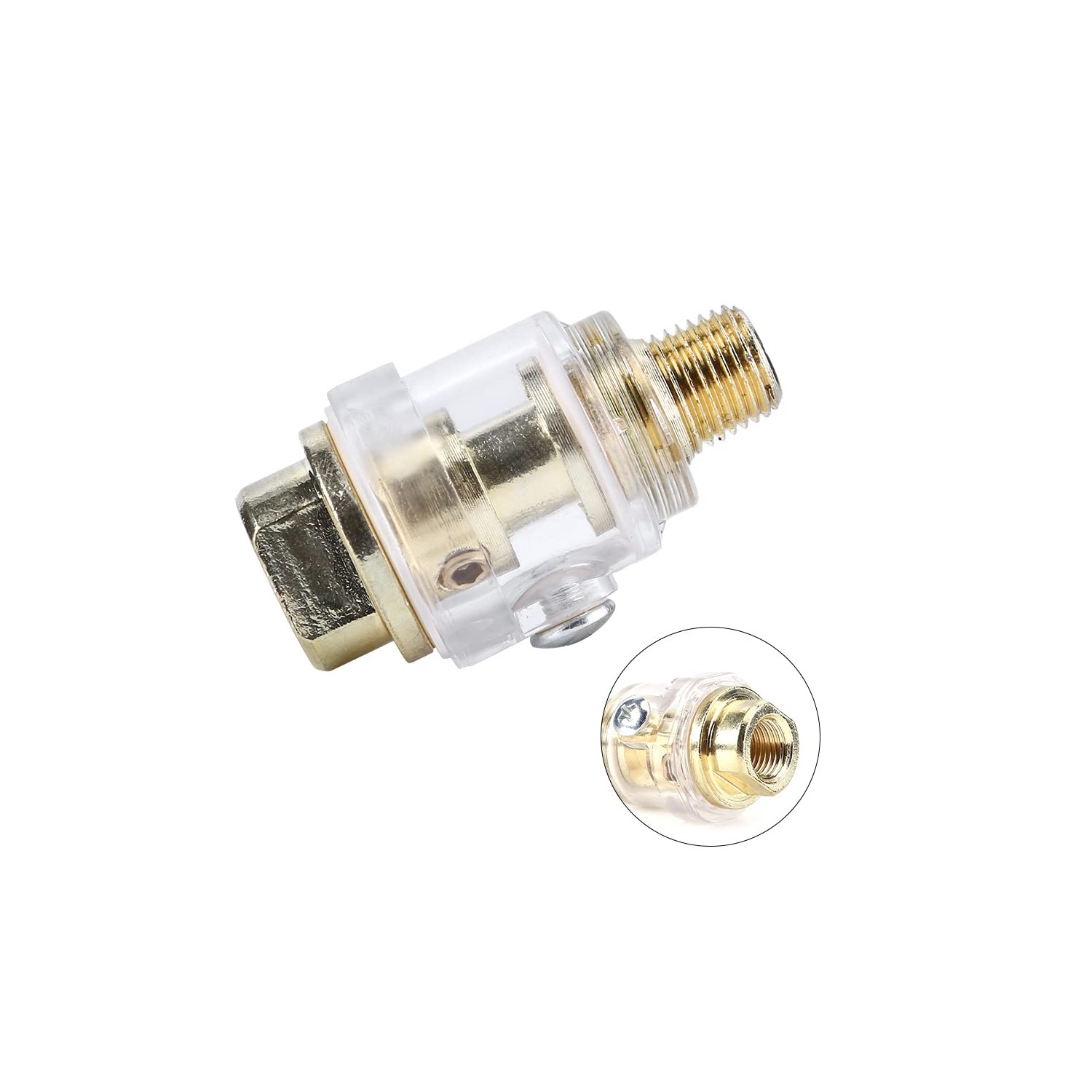 Air Tool Oiler, Pneumatic, inline tool oiler Oiler Automatic Oiler Mini ...