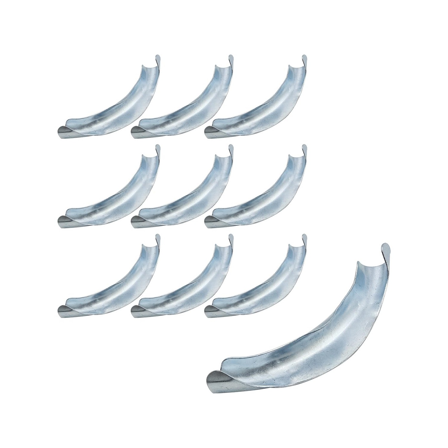 POFET Angle clamps for underfloor heating pipe guide bend 10 pieces ...