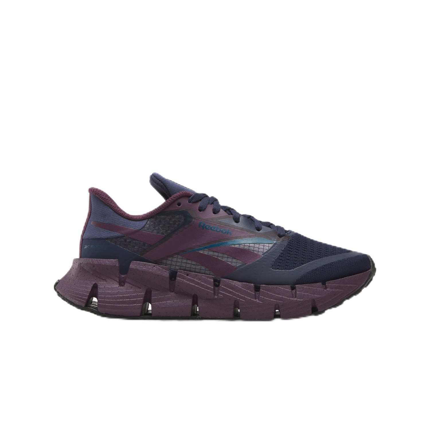 Reebok Women's FLOATZIG 1 Sneaker, Vector Navy/Plum/Escape Blue, 6 UK ...