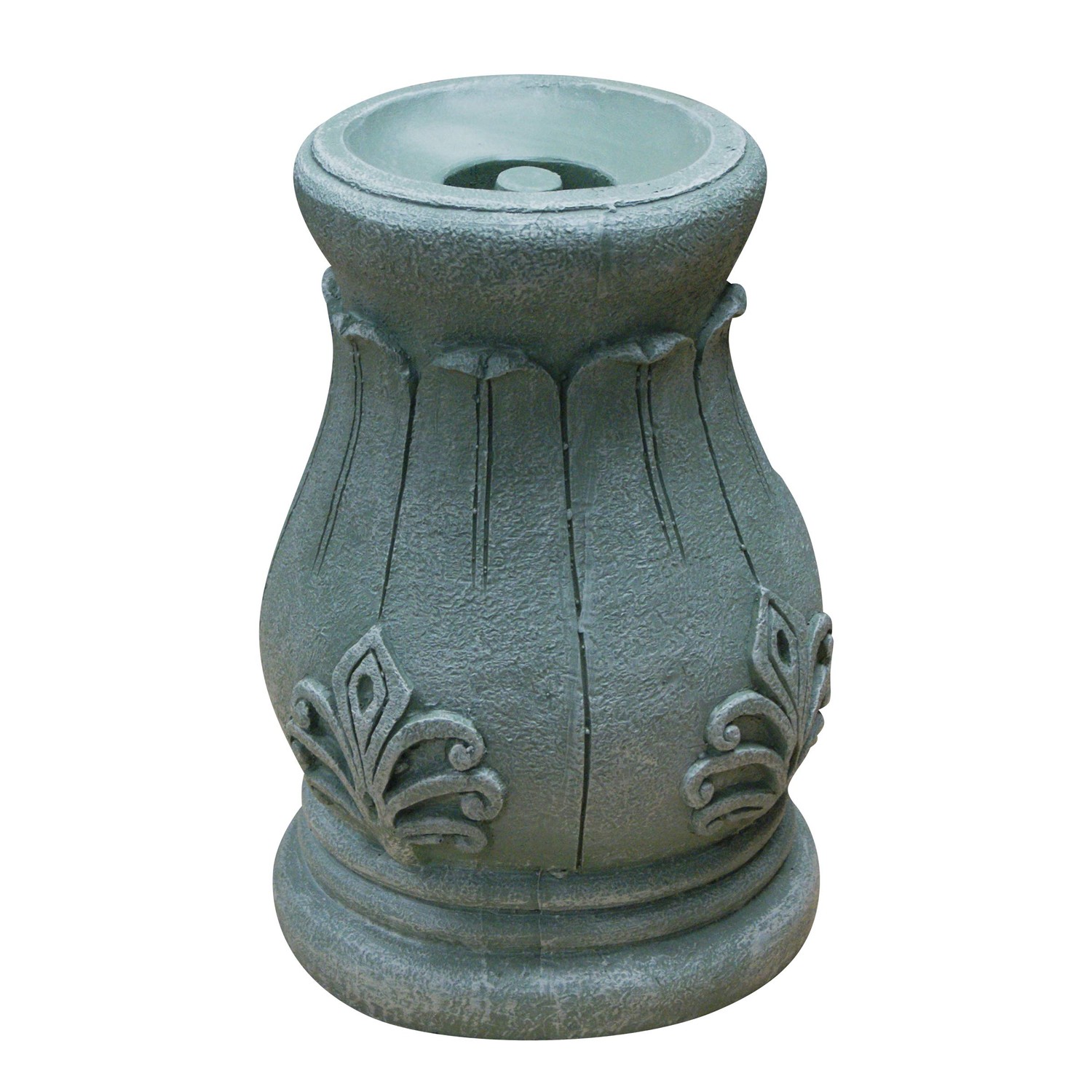Alpine Corporation 12" Tall Indoor/Outdoor Roman Column Gazing Globe ...