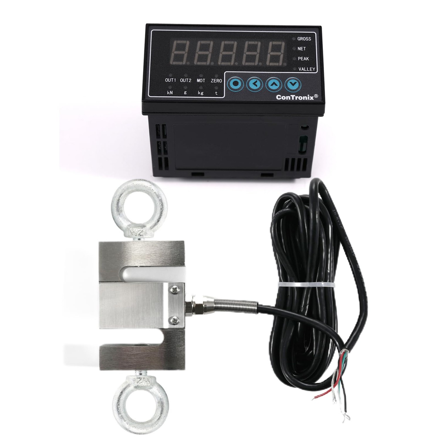 S Type Load Cell Weighing Sensor with Indicator Display,Test Tension ...