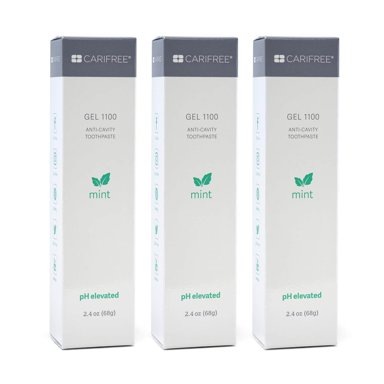 CariFree Gel 1100 (Mint): Anti-Cavity Fluoride Toothpaste, Cavity ...