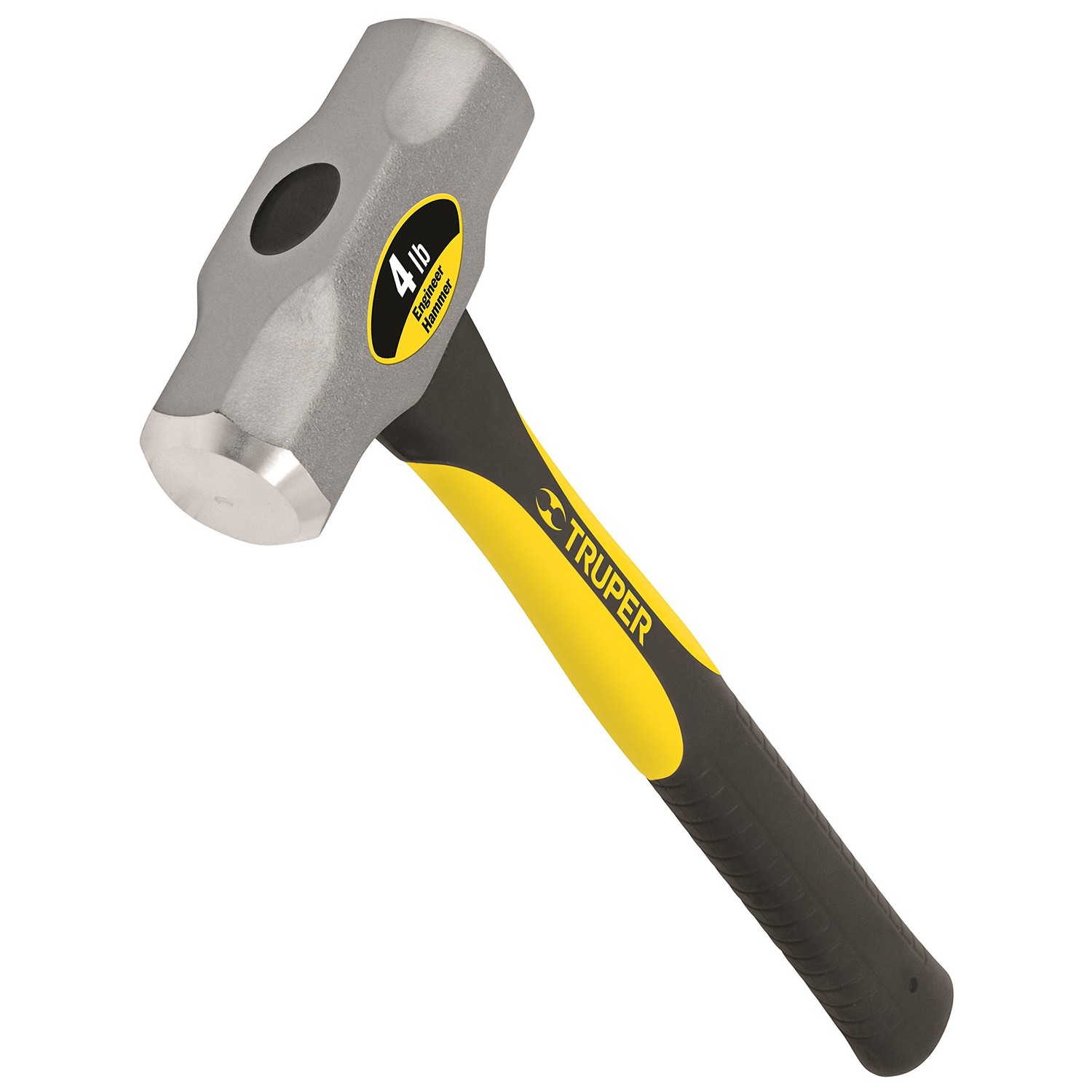 Truper 30927 4 Pound Engineer Hammer with 15-Inch Fiberglass Handle ...