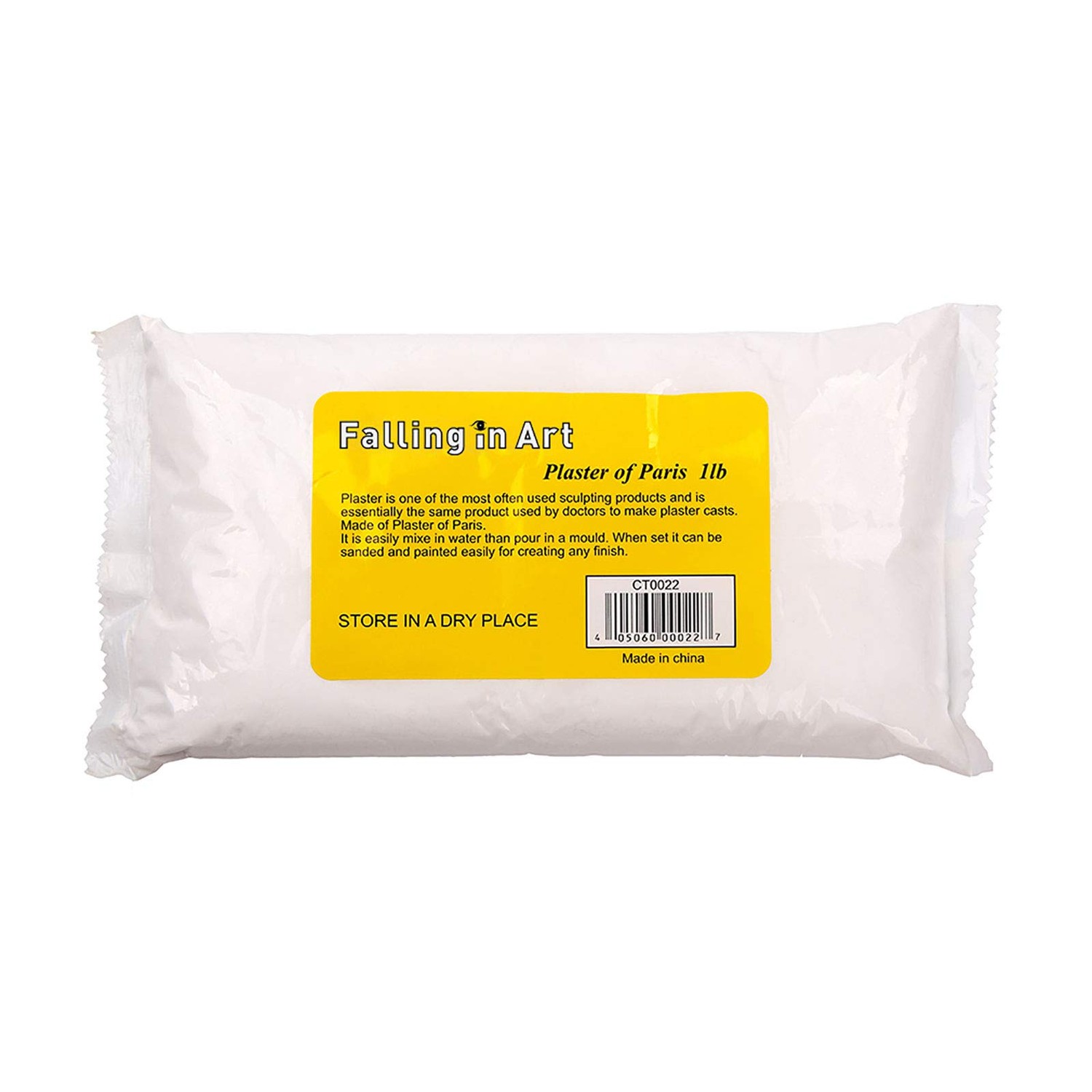 Falling in Art Plaster Casting Powder Falling In Art 1 Pound Plaster of ...