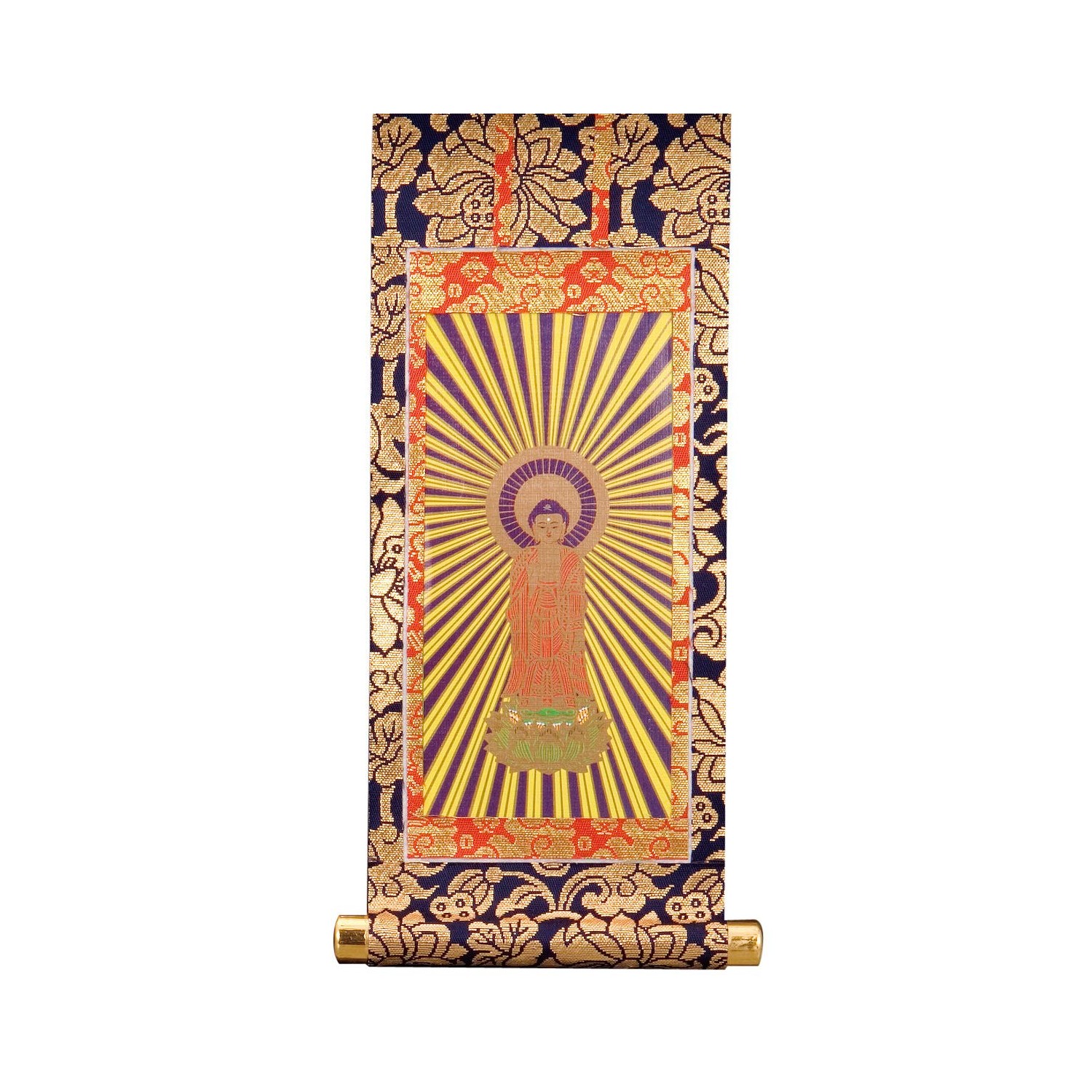 Honzon Wall Scroll [Small Size] Nishi Amida [Jodo Shinshu Honganji ...