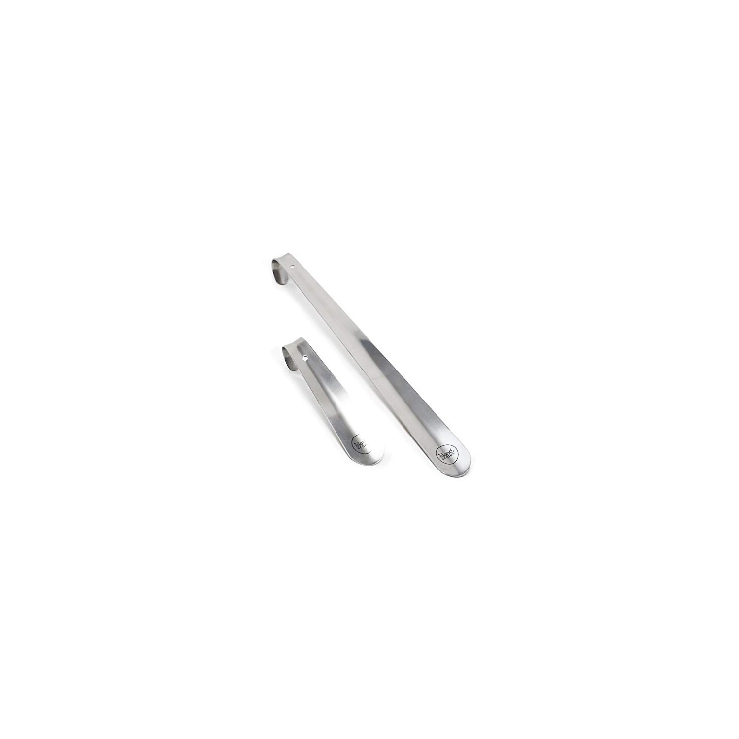 Island Genius Metal Shoe Horn Set of 2 16.5-Inch & 7.5-Inch, Stainless ...