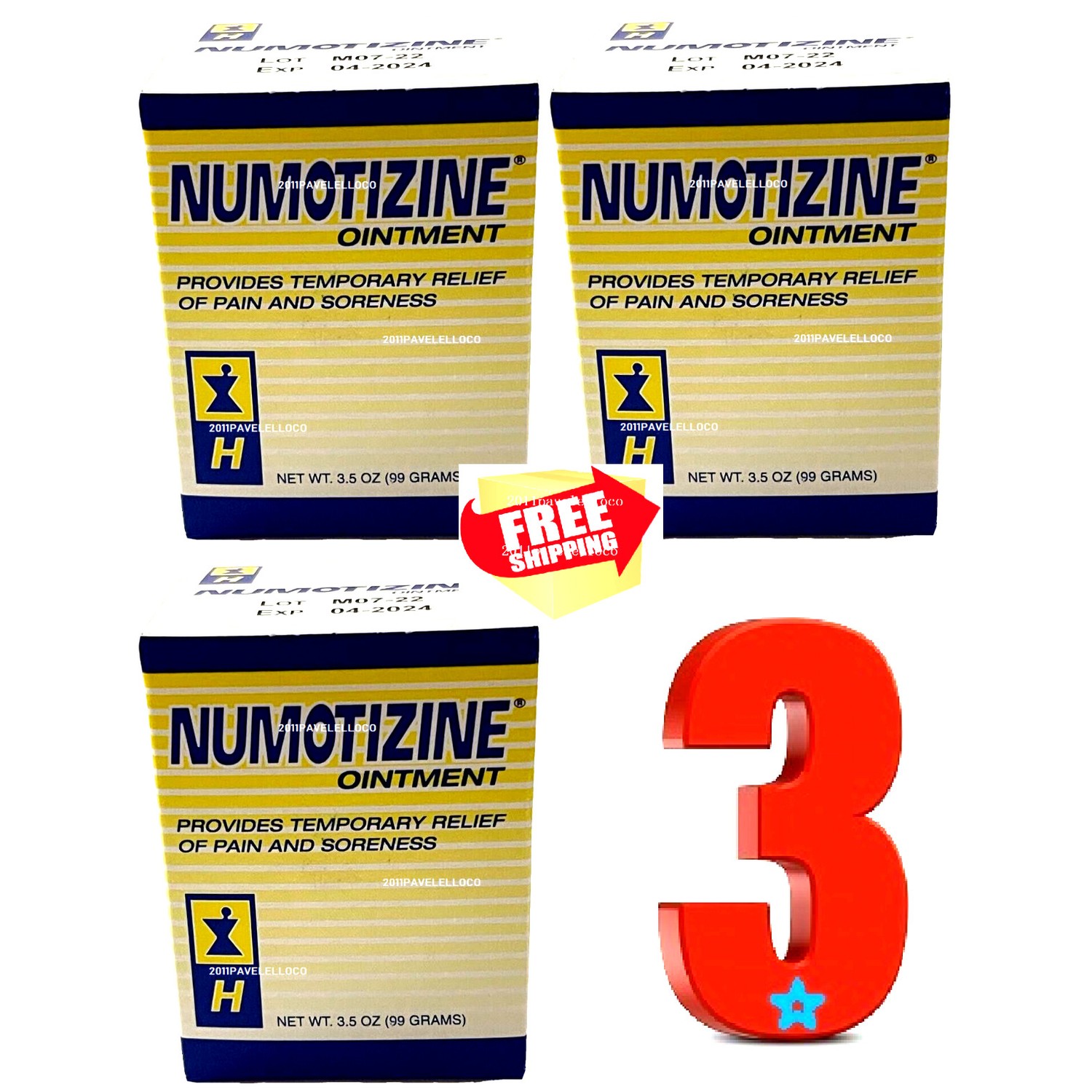 Numotizine Ointment Analgesic Muscle Pain Arthritis Pomada Dolor ...