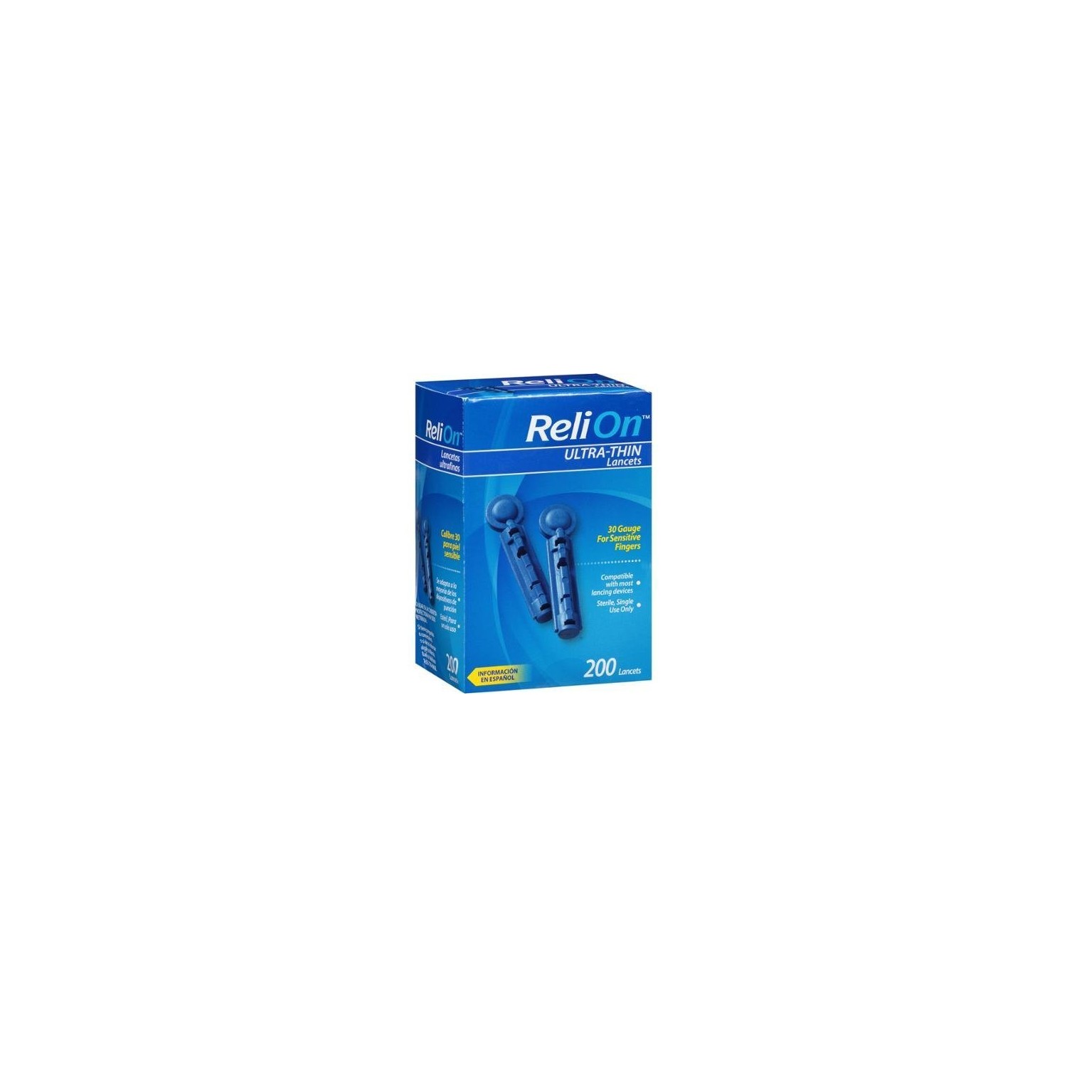 ReliOn 30G Ultra Thin Lancets 200-ct by Reli On - ibspot.com