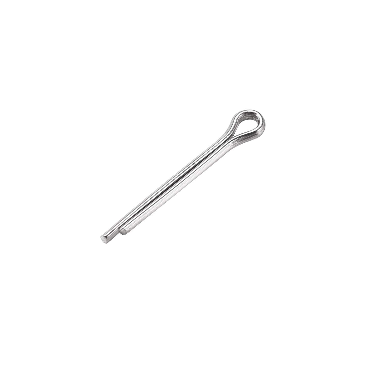 sourcing map Split Cotter Pin - 2mm x 16mm 304 Stainless Steel 2-Prongs ...