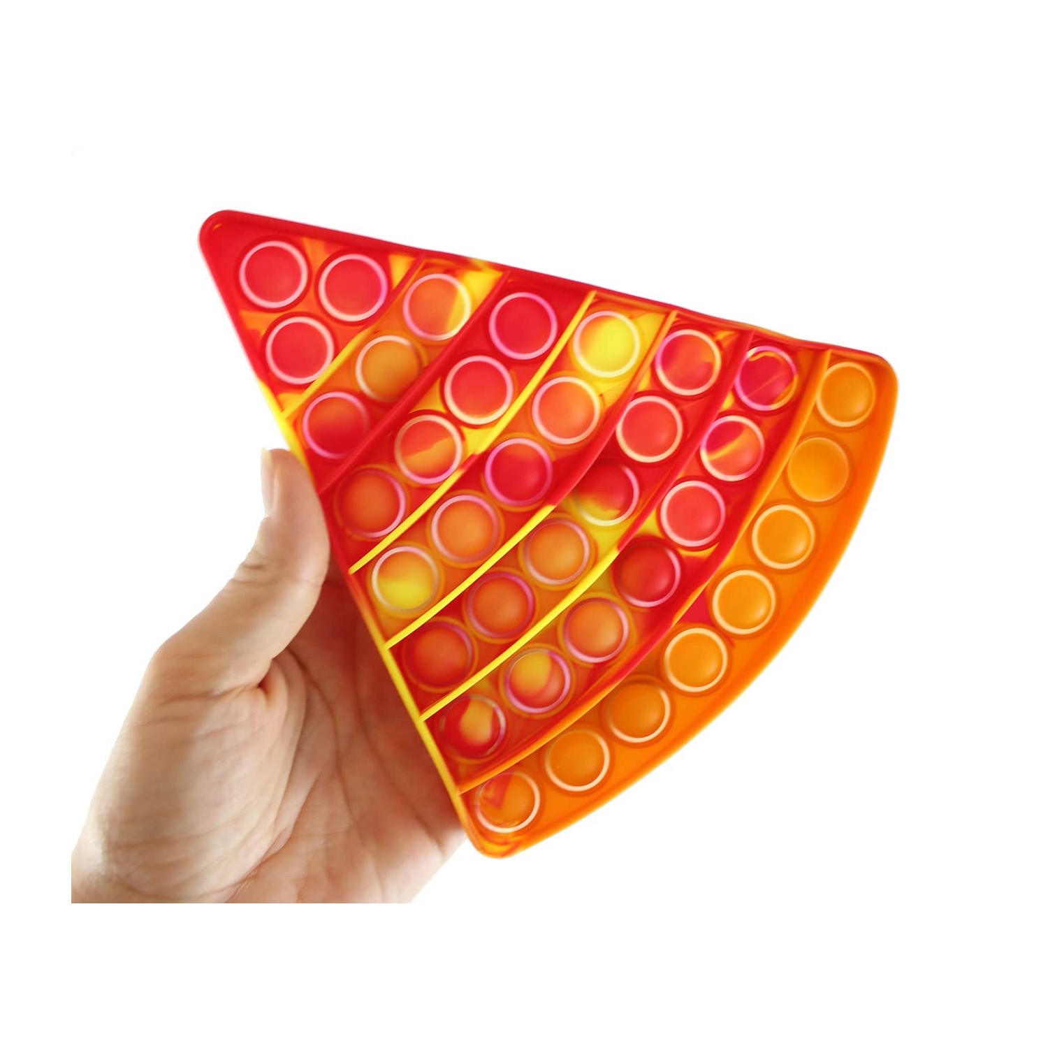 Fast Food Theme Bubble Pop Fidget Toys - Junk Food Silicone Push Poke ...