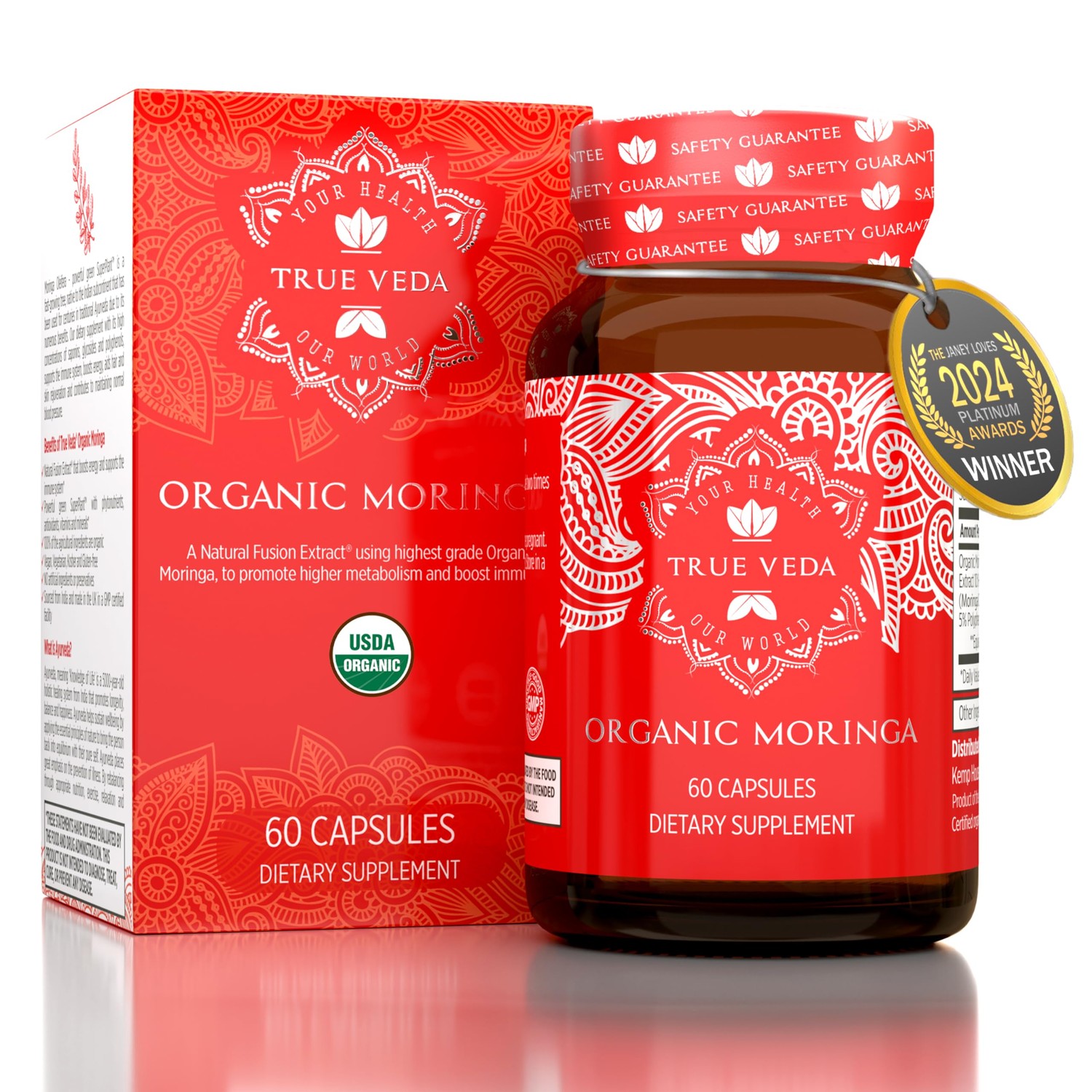 Organic Moringa Capsules Organic - Moringa Oleifera Capsules | Natural ...