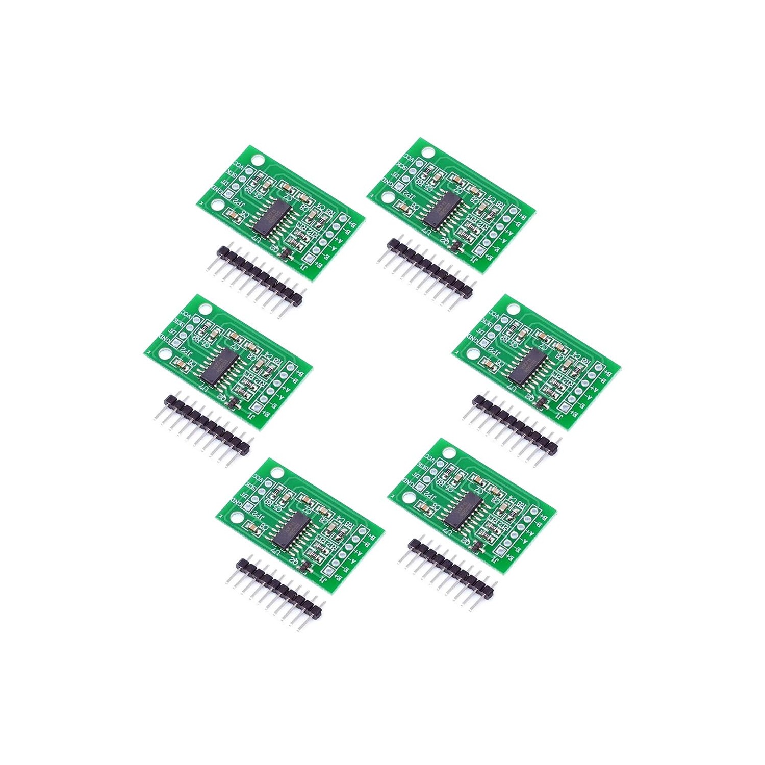 HX711 Weight Pressure Sensor Module 24-bit Precision AD Module Dual ...