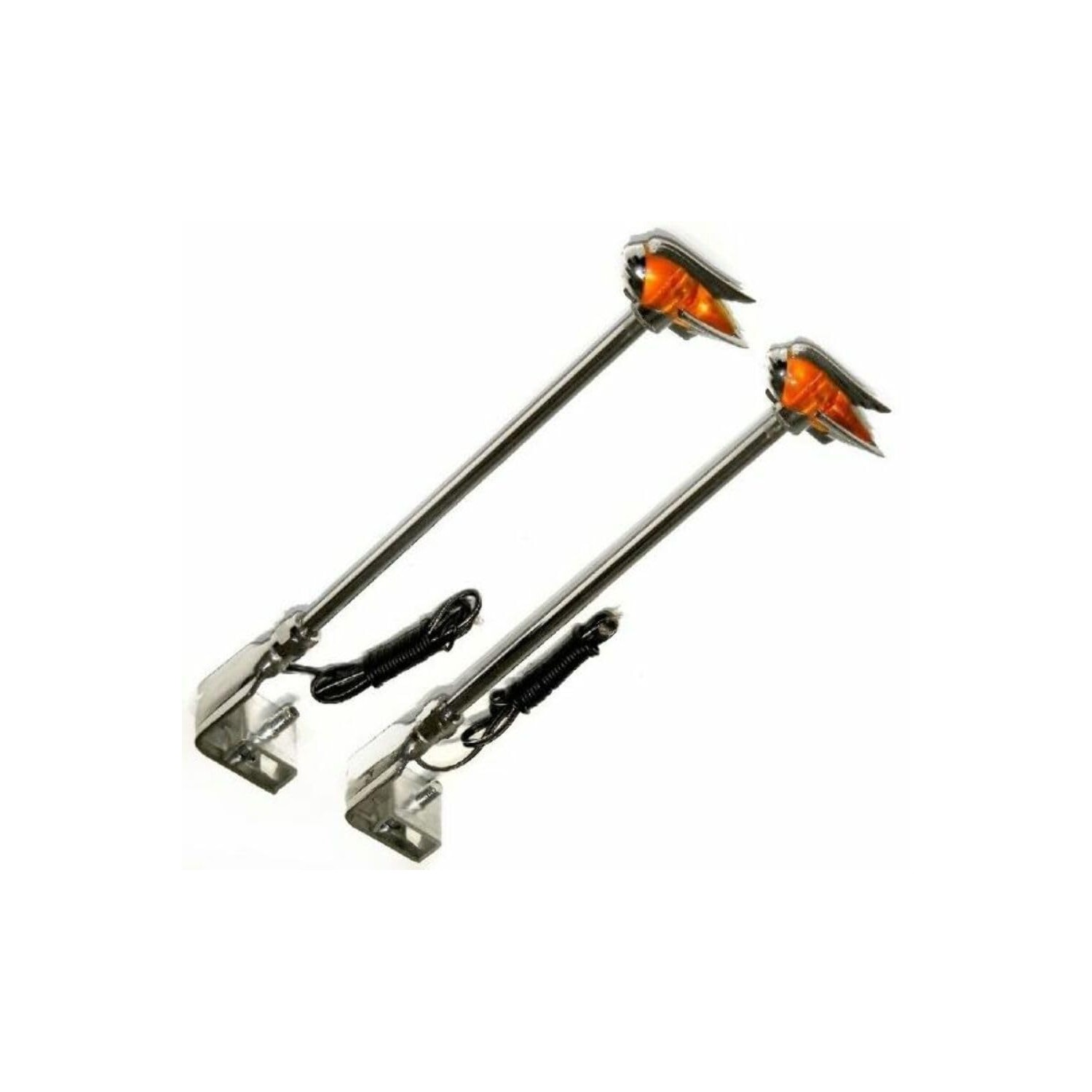 United Pacific Industries C5011A Classic Lighted Fender Guide - Amber ...