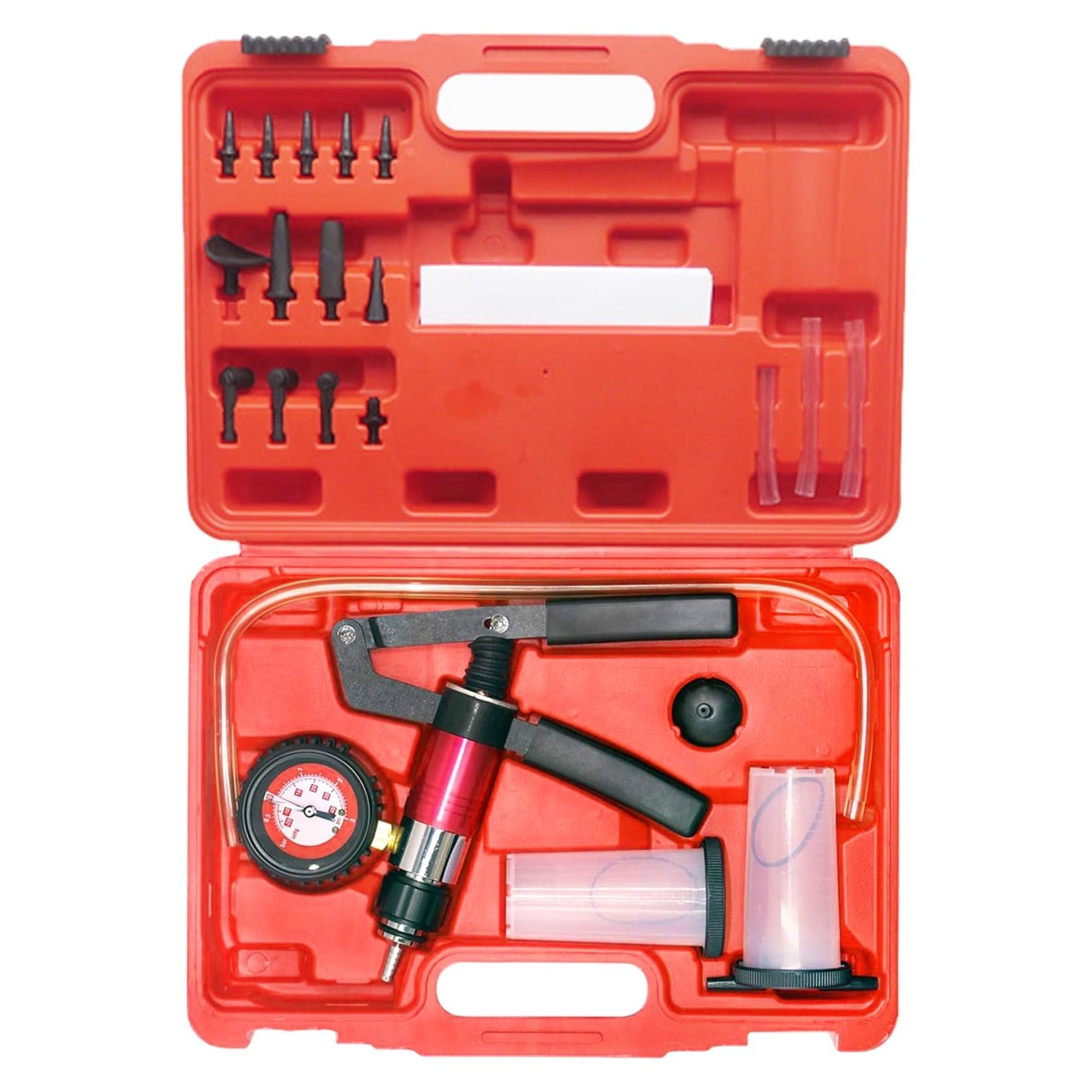 Hand Held Vacuum Pump Tester Brake Bleeder Kit, Brake Bleeder Vacuum ...