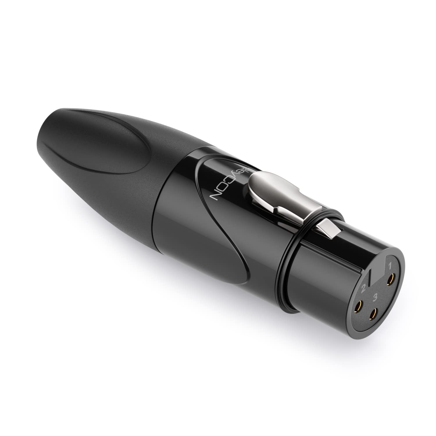 deleyCON 1 x XLR Audio Adapter XLR Female to XLR Raw Connector for XLR ...