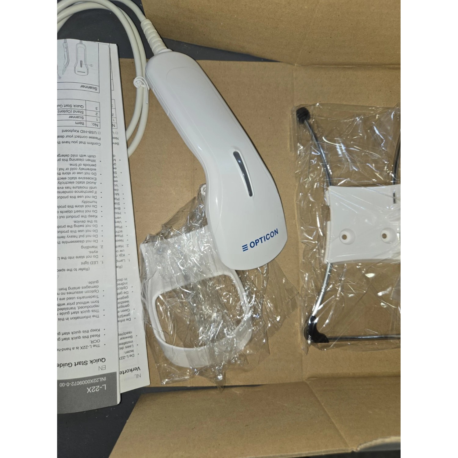Opticon Barcode Scanner 2D CMOS Imager - L-22X L22XWU1-200 - ibspot.com
