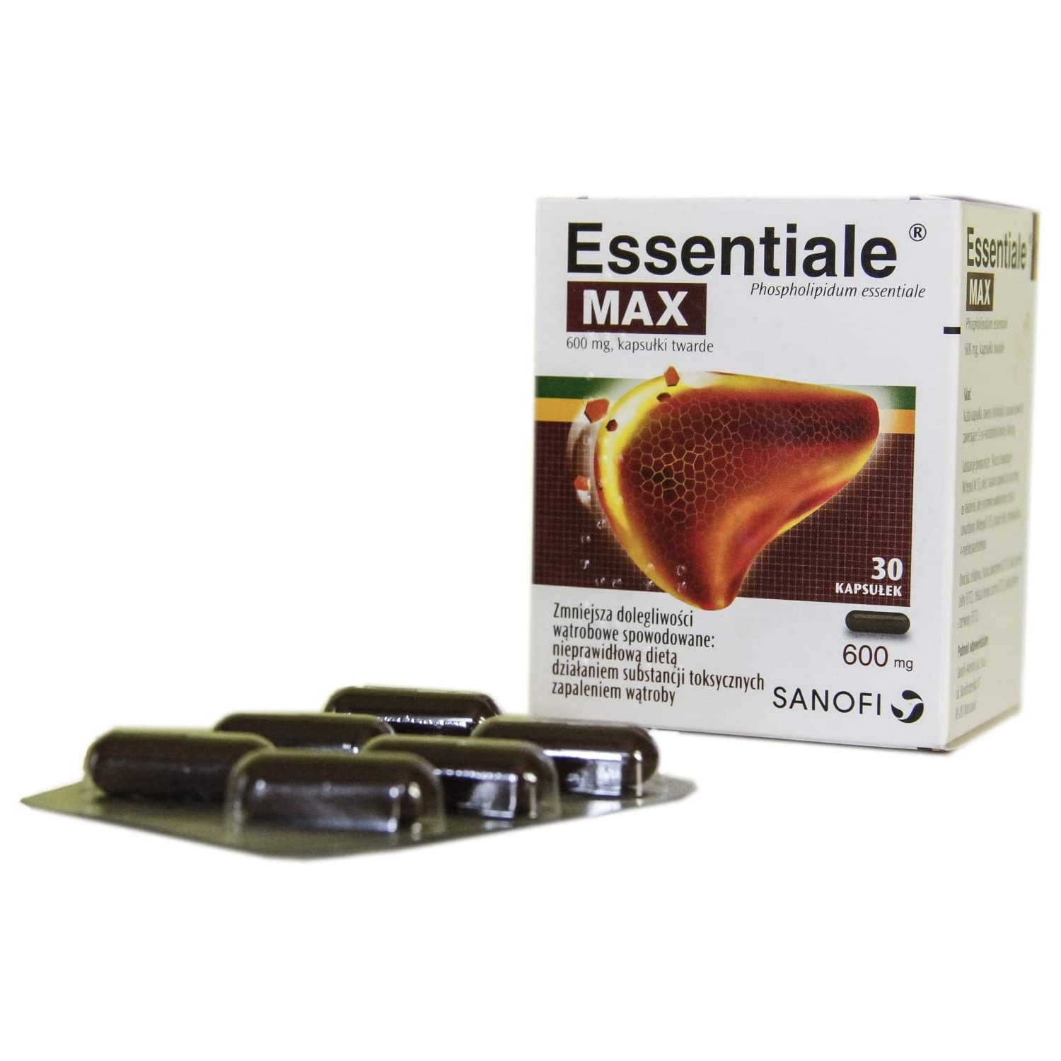 Essentiale MAX Original Essentiale Forte MAX 30 CAPS - Double Strength ...