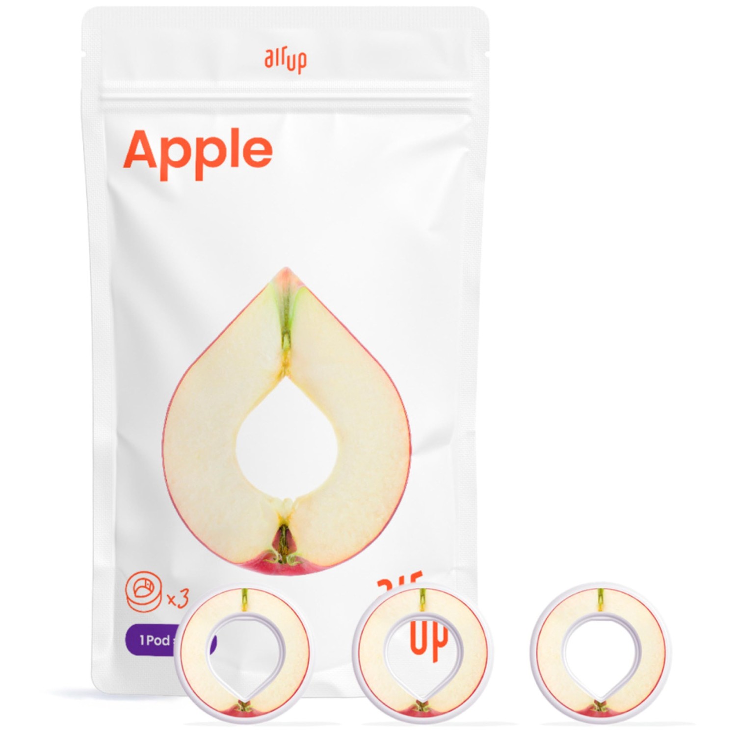air up® 3 x Apple Pods for 15 Litres of Sugar-Free Water | Original for ...