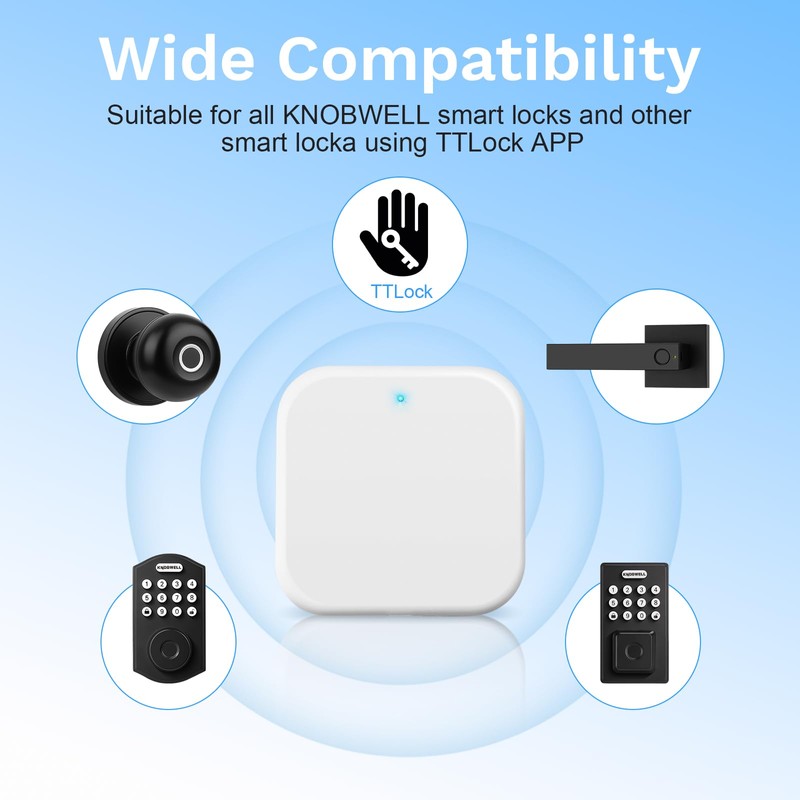 Wireless Video Smart Doorbells TTLock G2 Smart Lock Gateway - Wireless ...