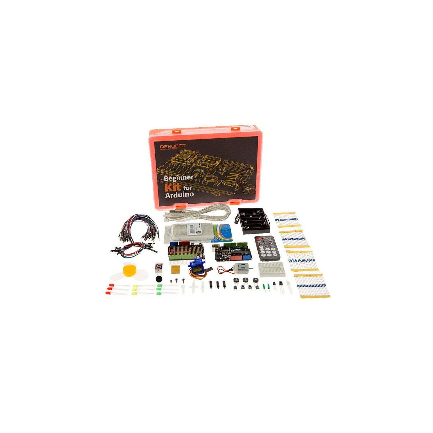 DFROBOT UNO R3 Complete Starter Kit for Arduino with Detailed Tutorial ...