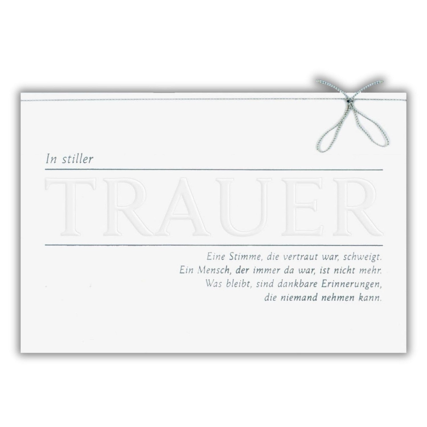 bsb Sympathy Card for Funeral - Natural Cardboard Sympathy Cards with ...