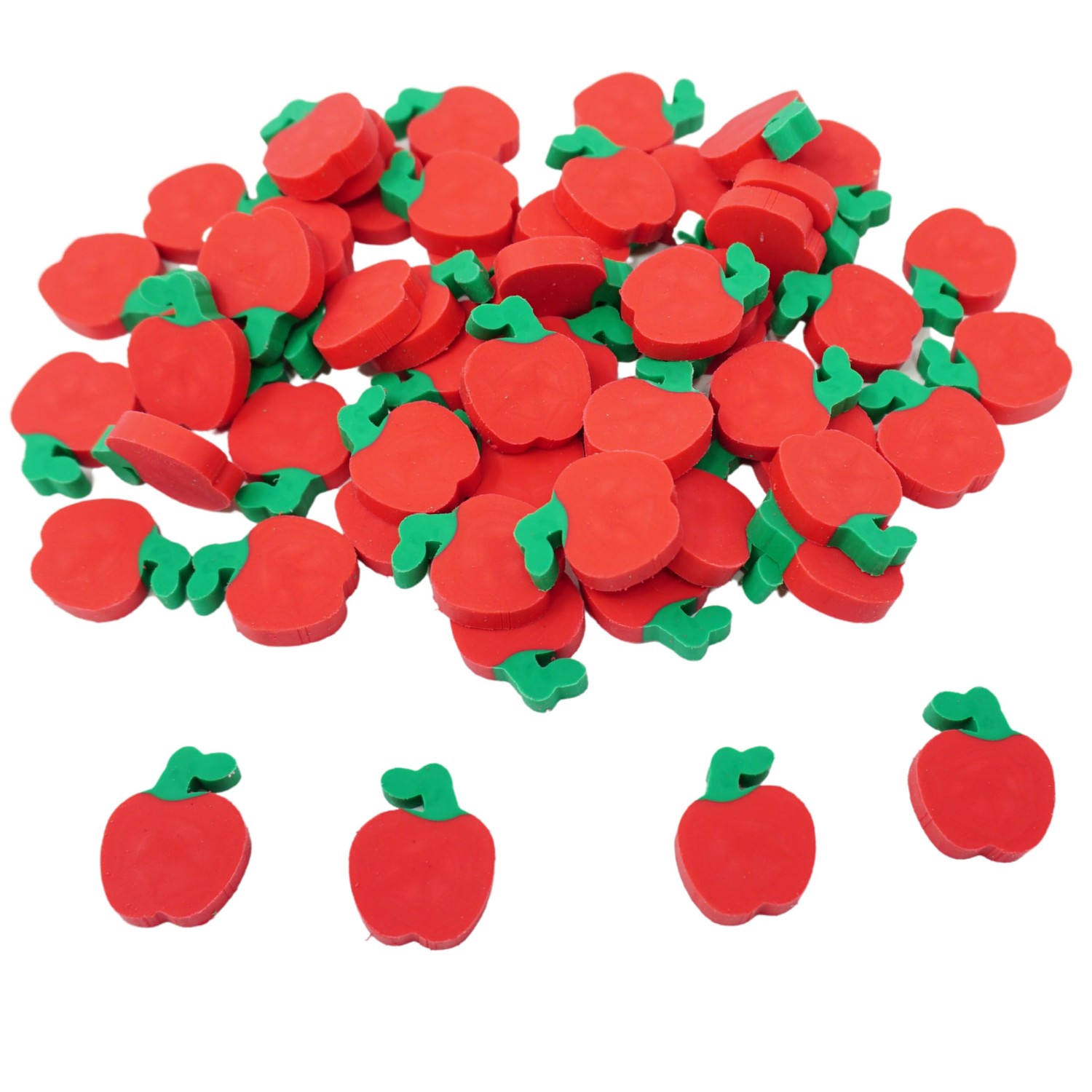144 Mini Apple Erasers Mini Bulk Welcome Back to School Gifts for ...