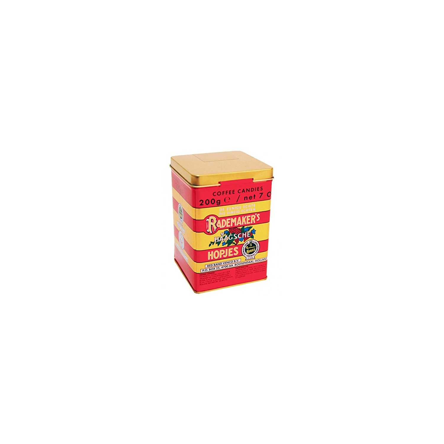Rademaker Haagsche Koffie Hopjes in Blikje (Dutch Coffee Candy in Tin ...