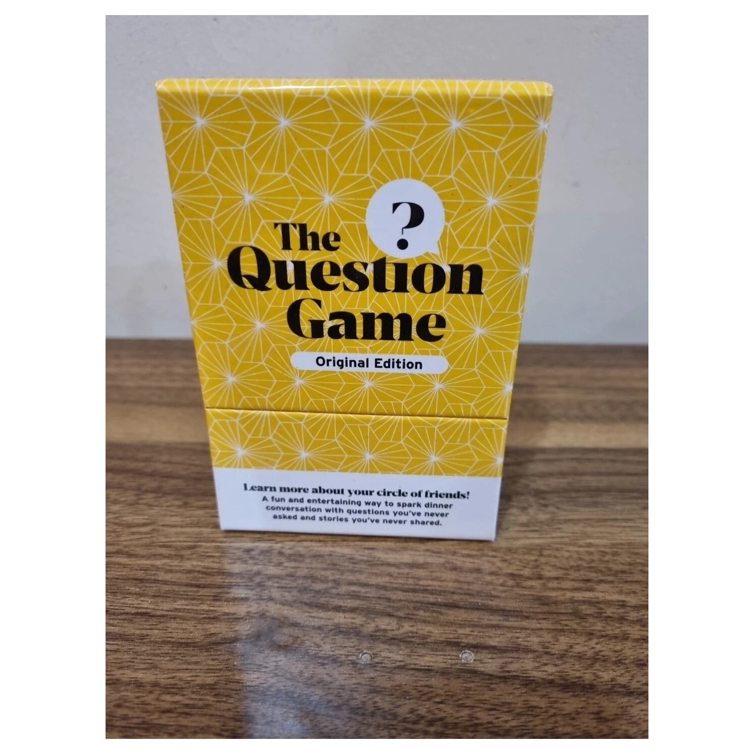 The Question Game Original Edition - Conversation Starter Cards Game ...