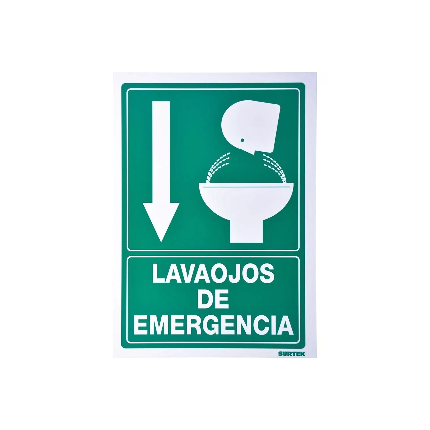 Señal Lavaojos De Emergencia Señaletica Seguridad - ibspot.com