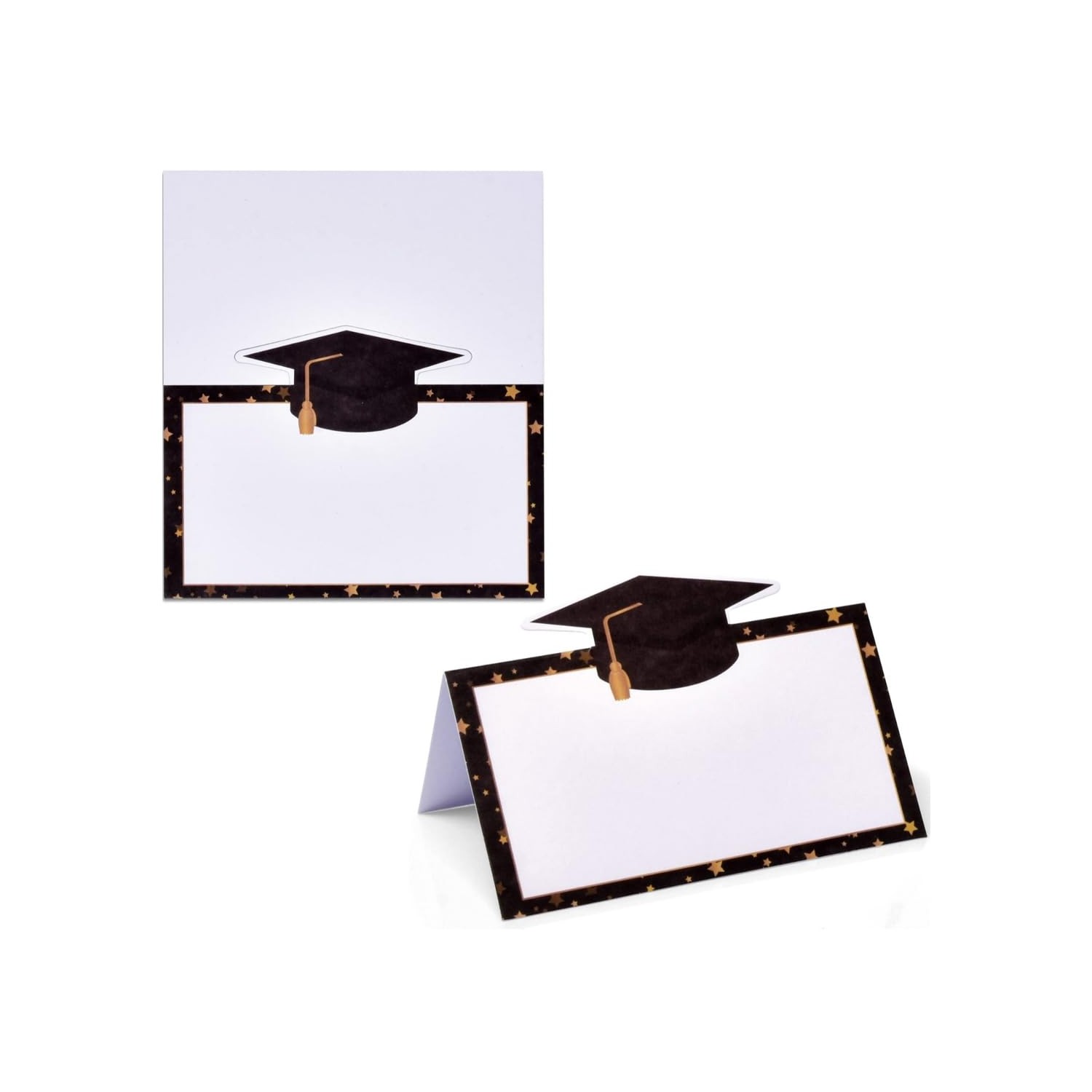 LAJUP Graduation Place Cards - Pack of 50 Place Cards with Graduation ...
