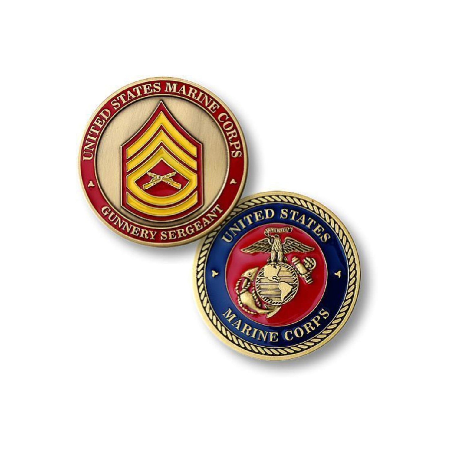 U.S. Marine Corps Gunnery Sergeant Challenge Coin - ibspot.com
