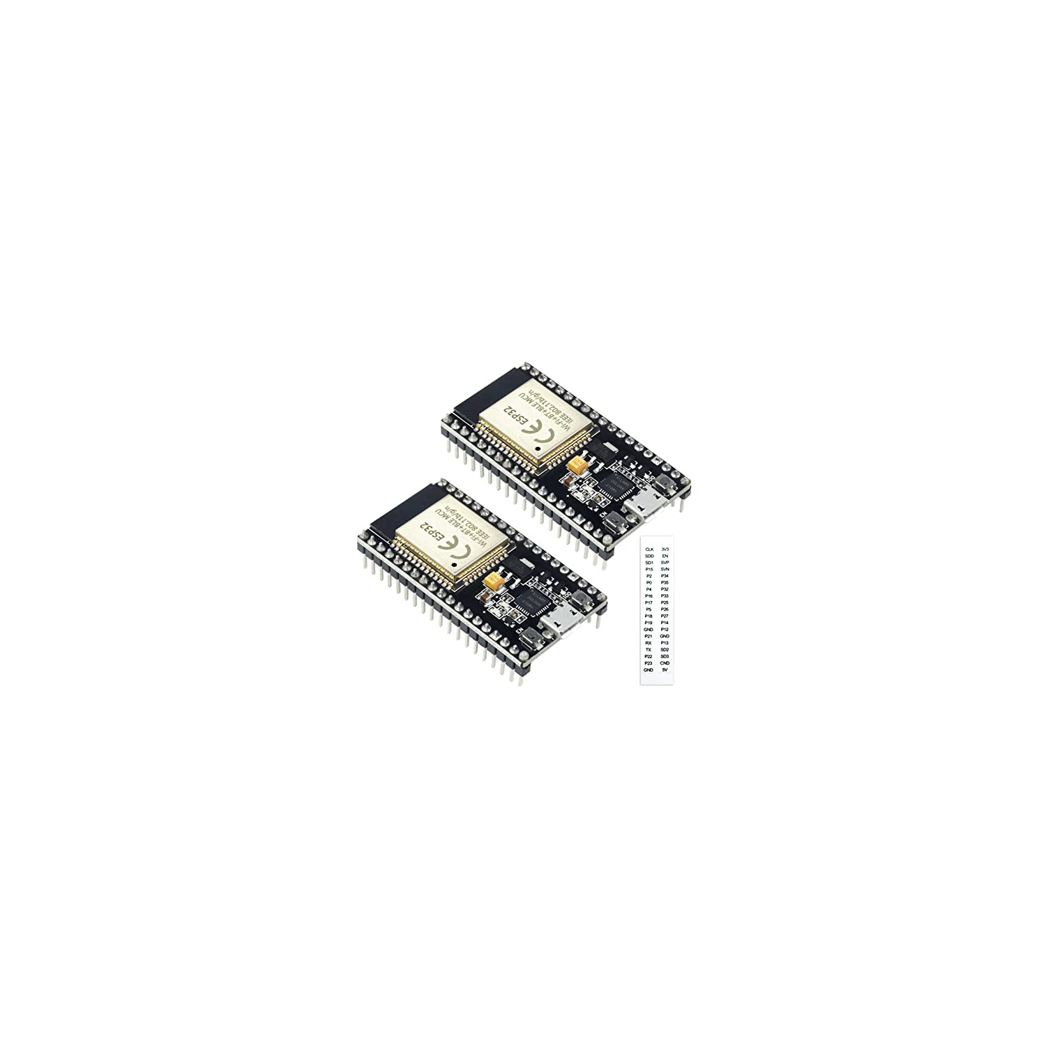 KeeYees Development Board 2.4 GHz Dual Core WLAN WiFi + Bluetooth 2-in ...