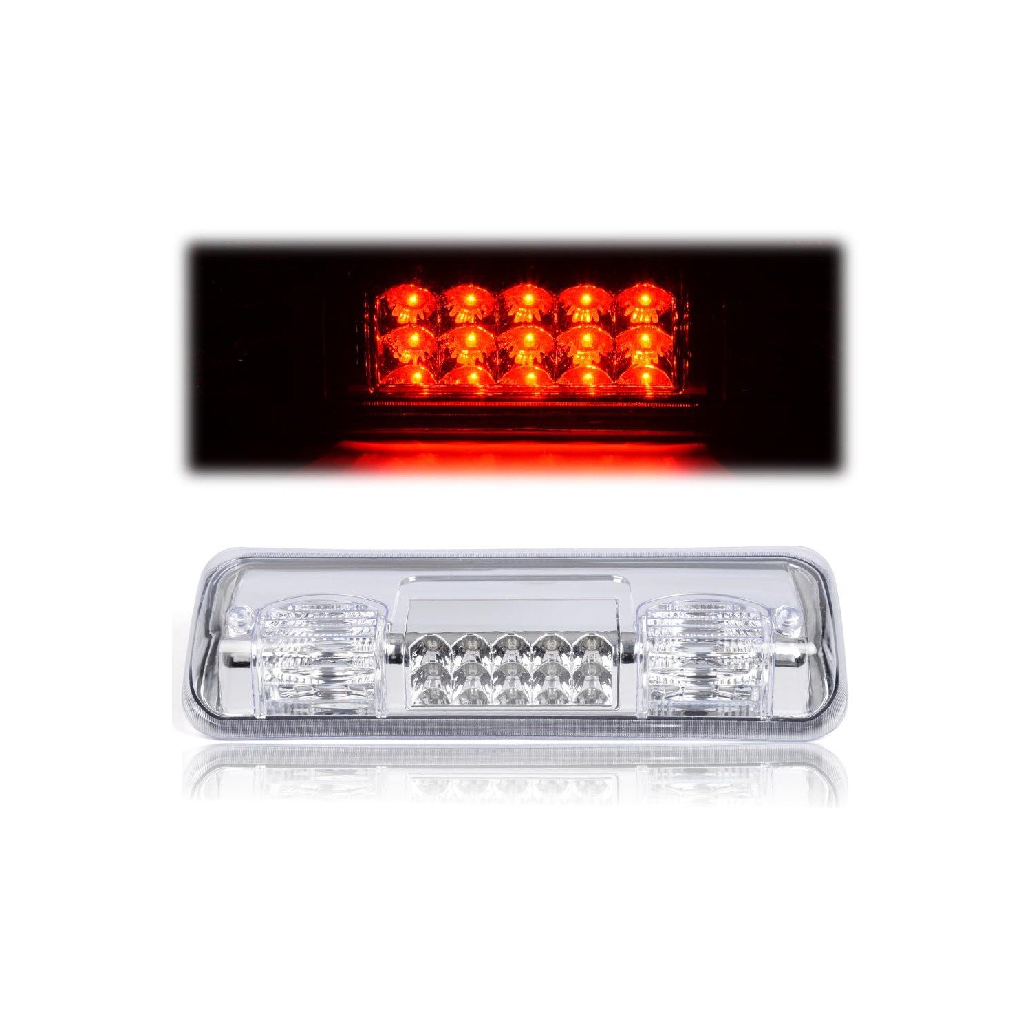 G-PLUS LED Third 3rd Brake Light High Mount Stop Light Fit For Ford ...