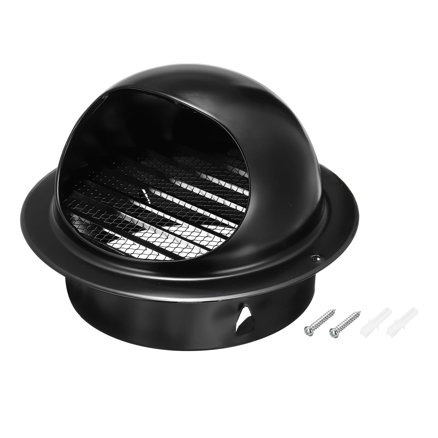 PATIKIL 5 Inch Vent Round Cover, Stainless Steel Exterior Wall Air Vent ...