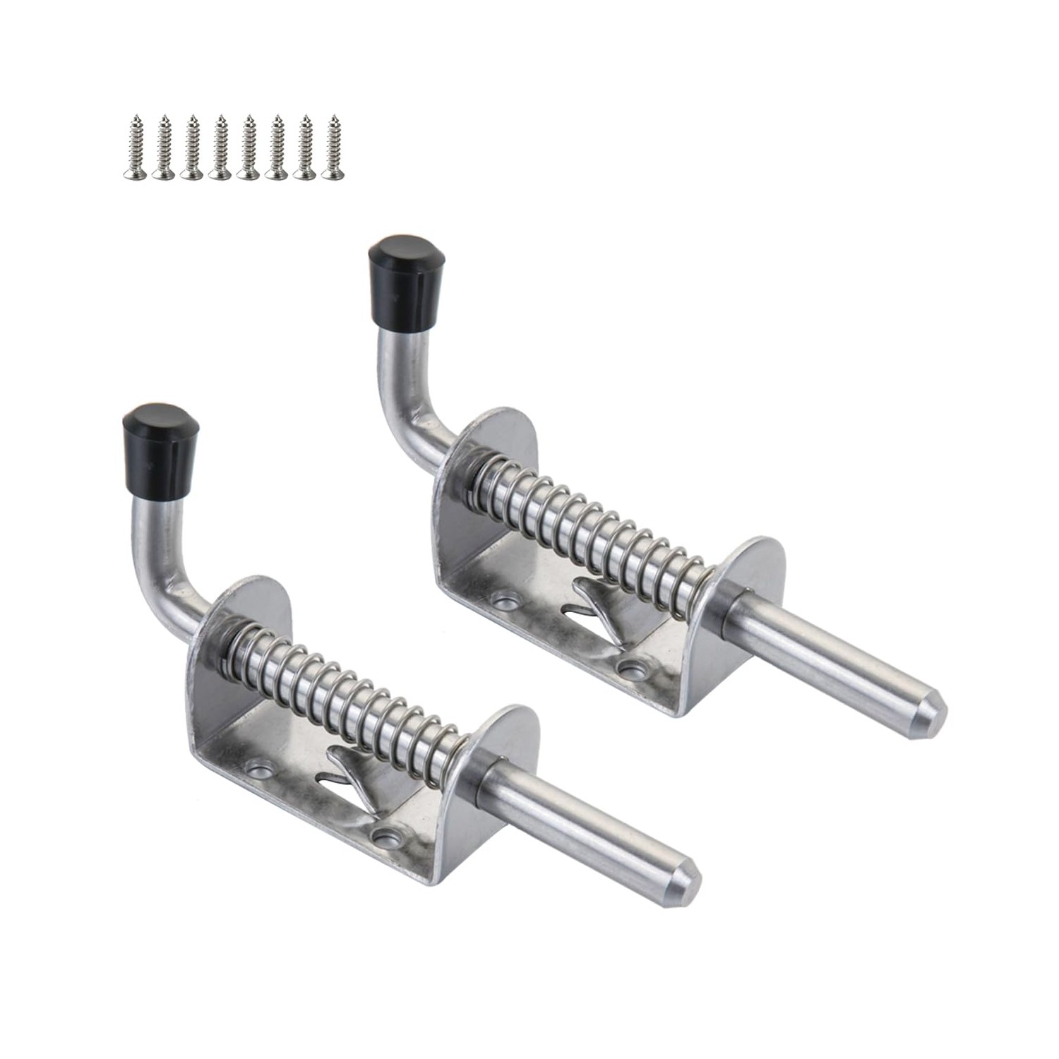 WYIPOLZI 5 Inch/128mm Spring Latch Pin Stainless Steel Barrel Bolt ...