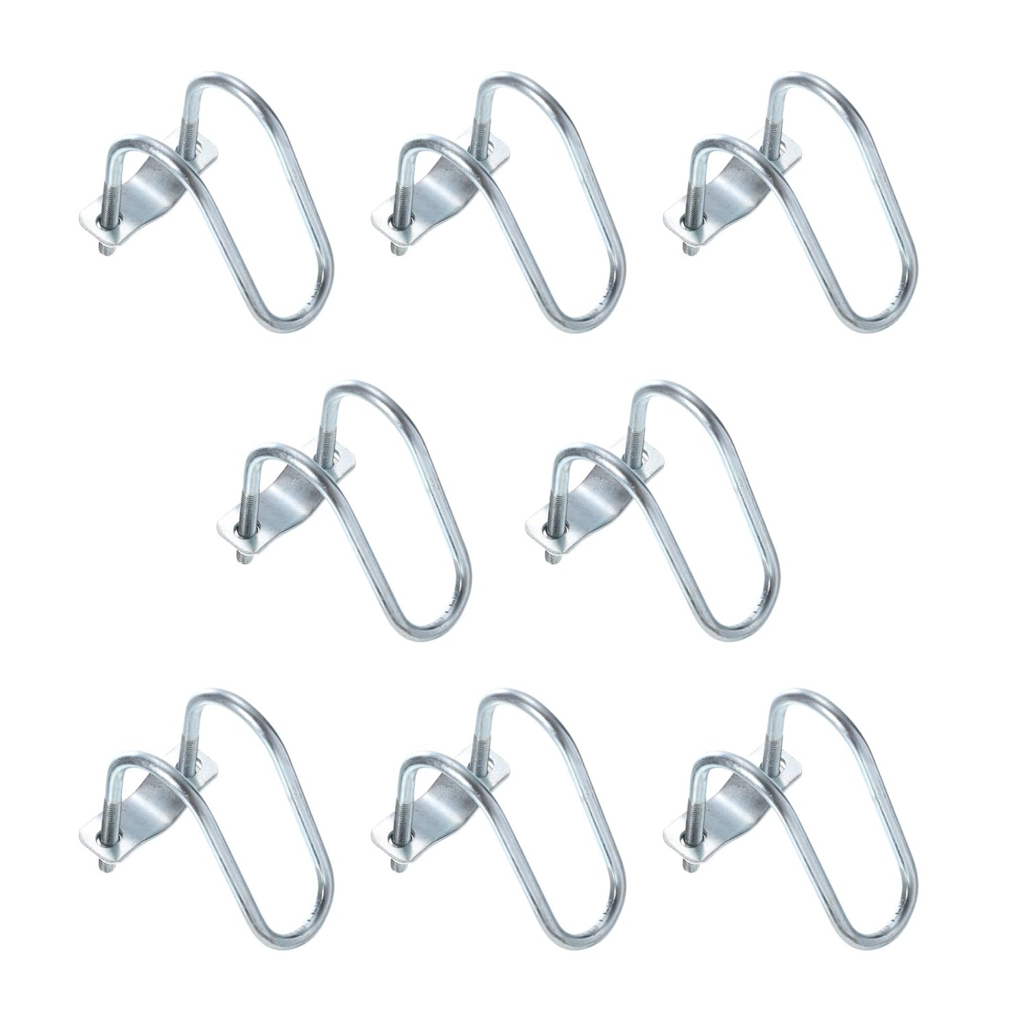 uxcell Cross-Connector Vertical Pipe Clip, 8pcs Fit 1-1/4"(32mm) to 1-1 ...