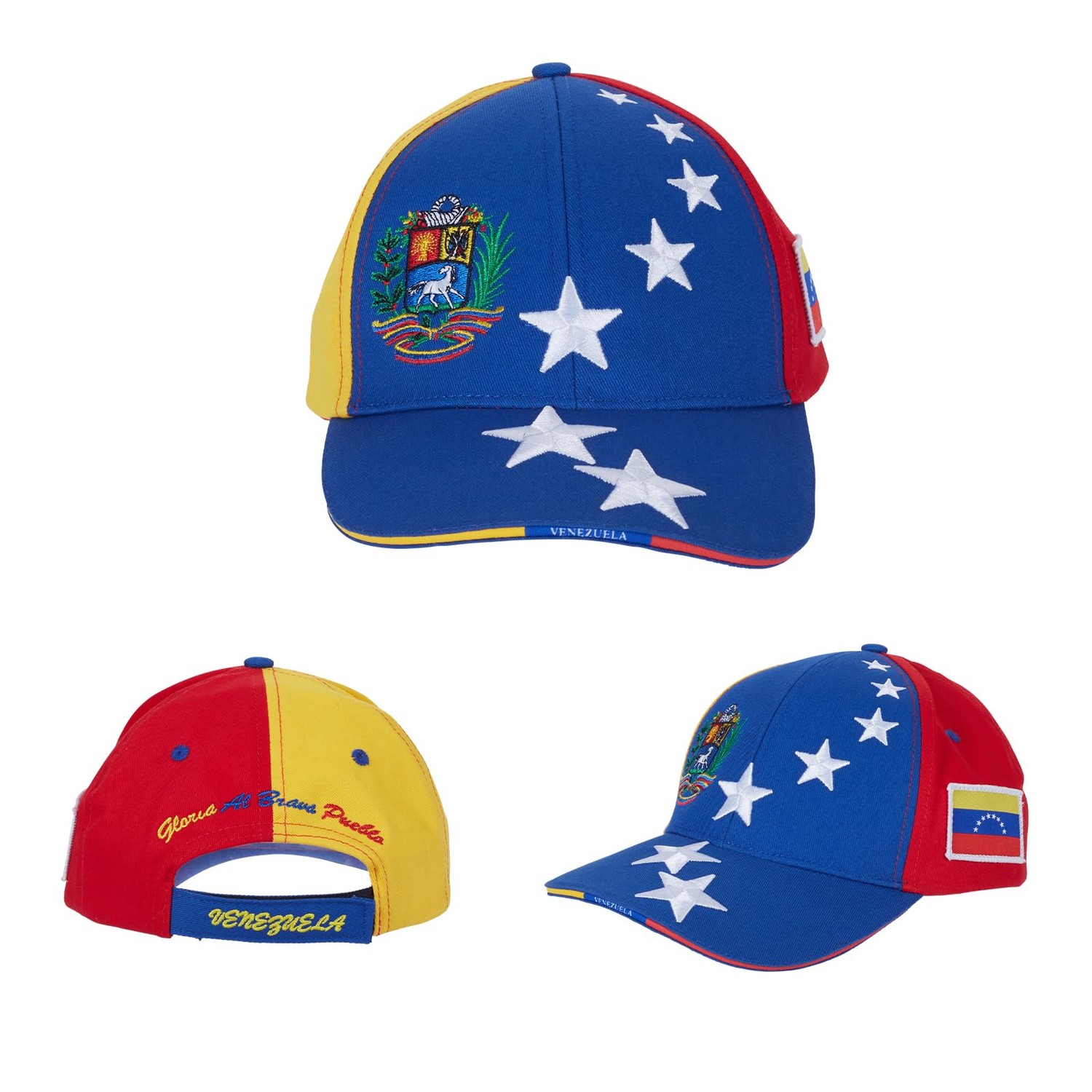 Venezuela 7 Stars Cap with The Venezuelan National Symbols, The Flag ...